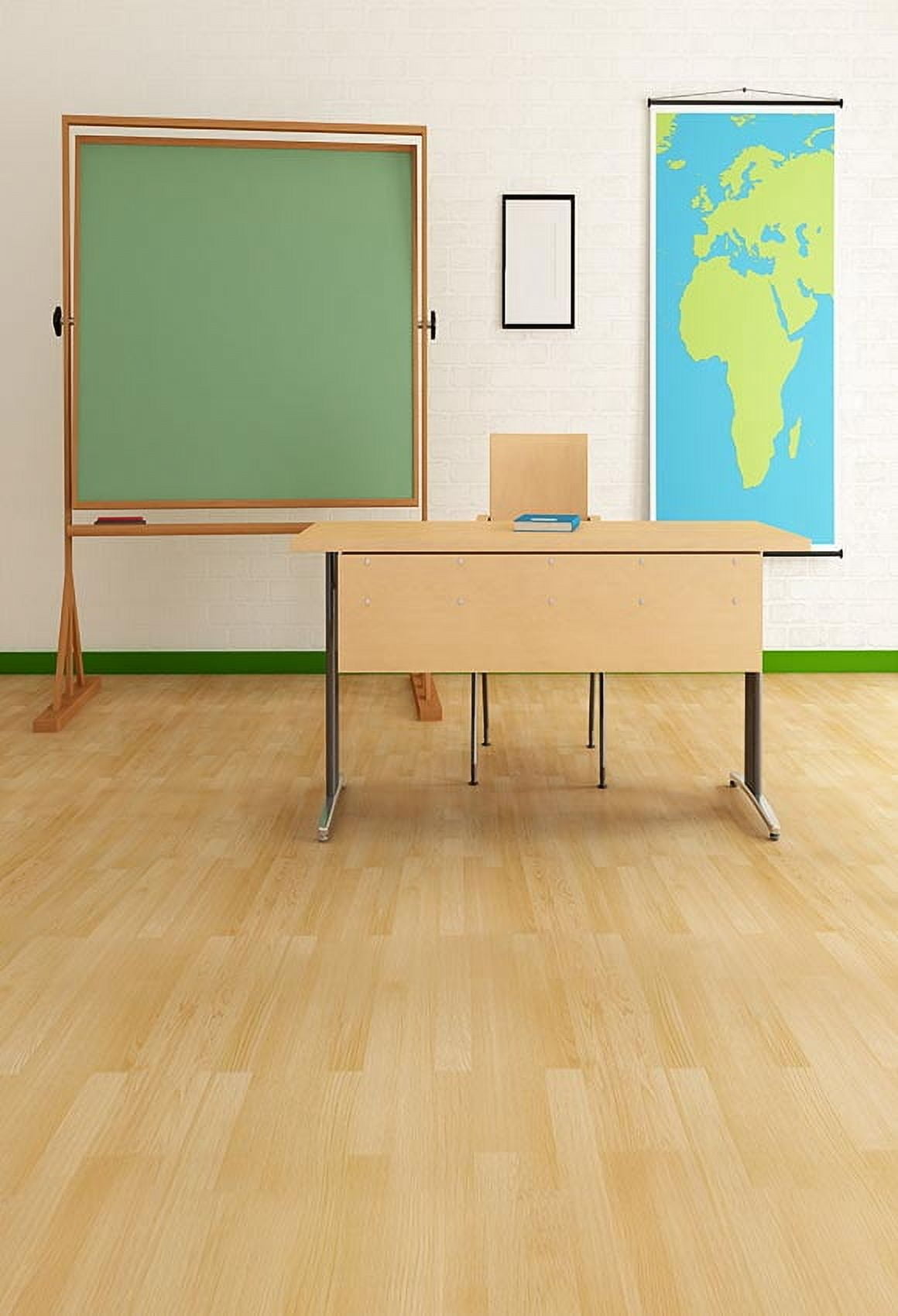 Welcome Back to School Classroom Vintage Desk Blackboard Books ration ...