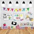 Welcome Back to School Photography Backdrop Blackboard for Kids Party ...