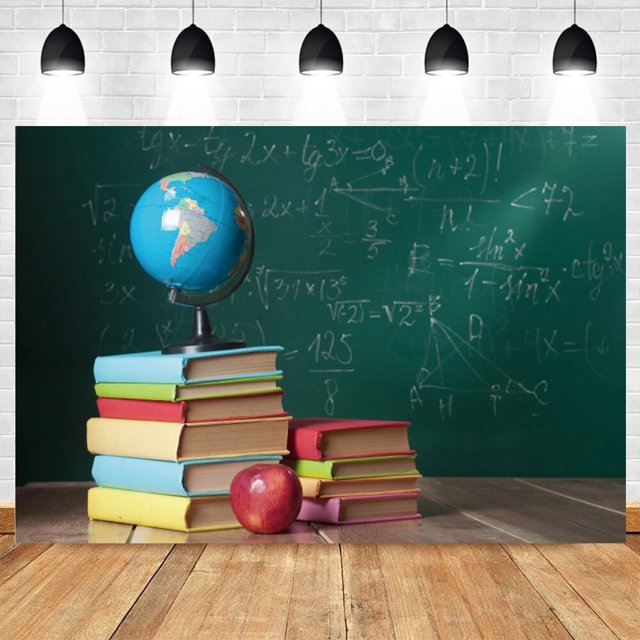 Welcome Back to School Photography Backdrop Blackboard for Kids Party ...