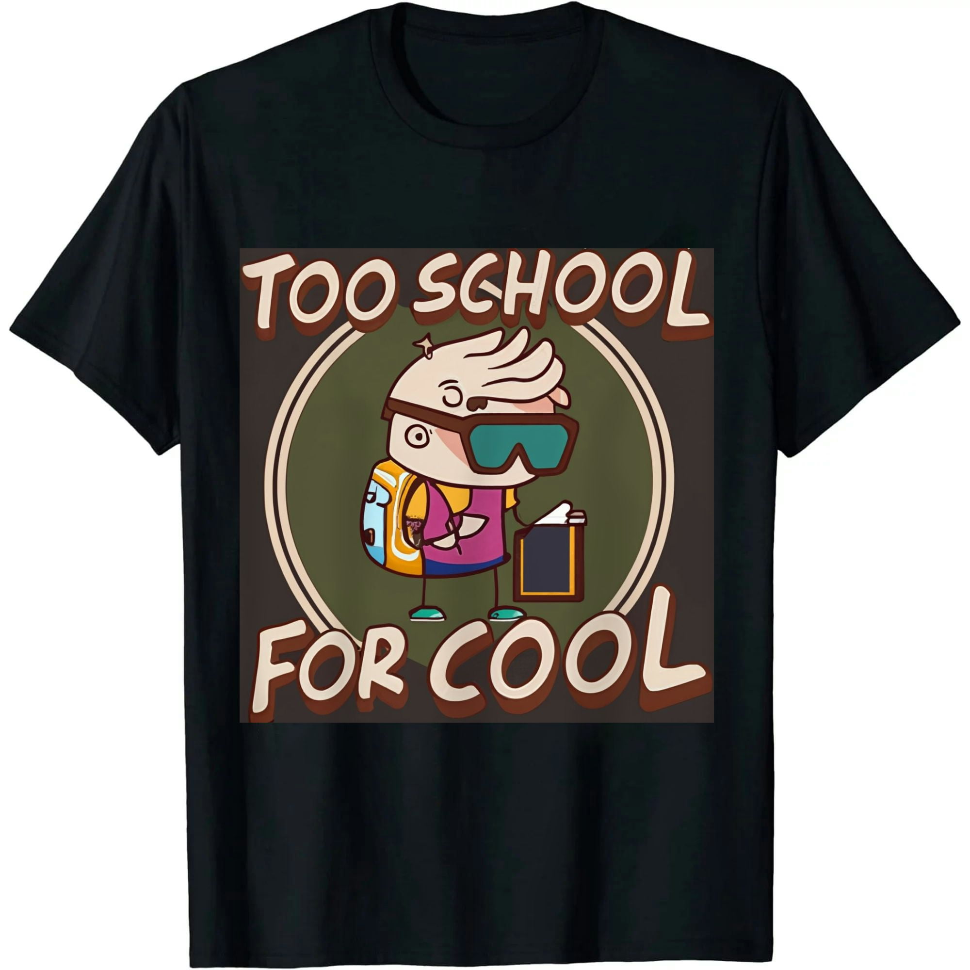 Welcome Back to School Smile Face Too School For Cool Funny T-Shirt ...