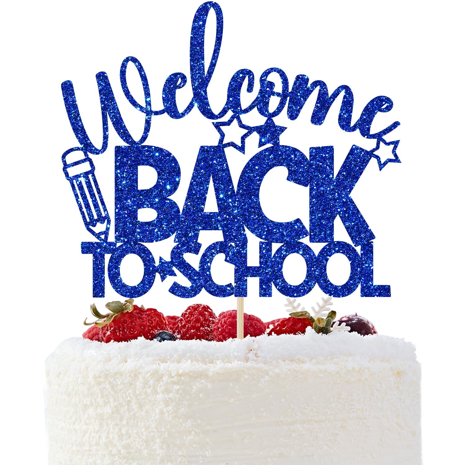 Welcome Back toTRDN School Cake Topper, First Day of School, Happy Back ...