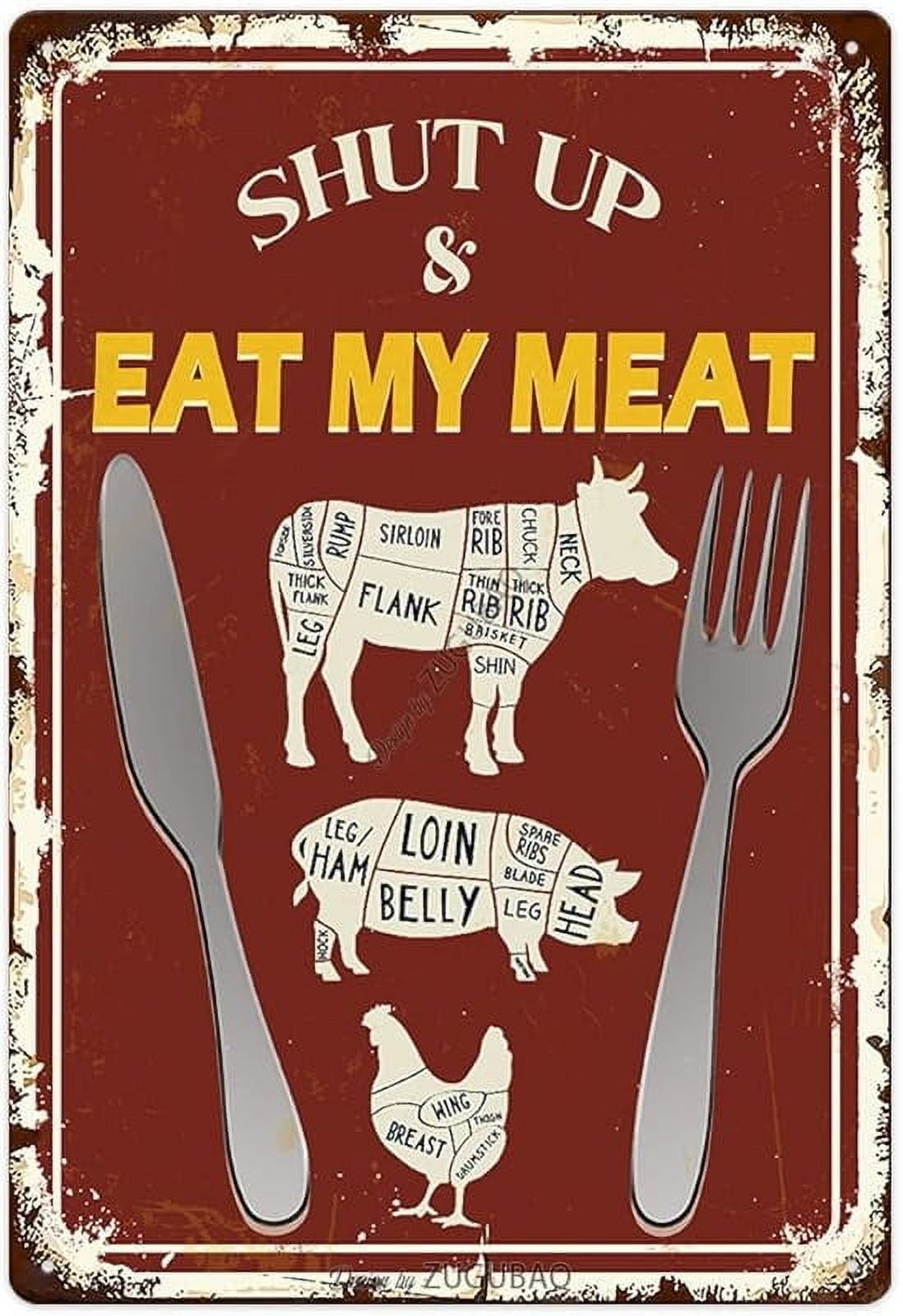 Welcome To Our Backyard Grill Restaurant Metal Sign Wall Decor Vintage ...