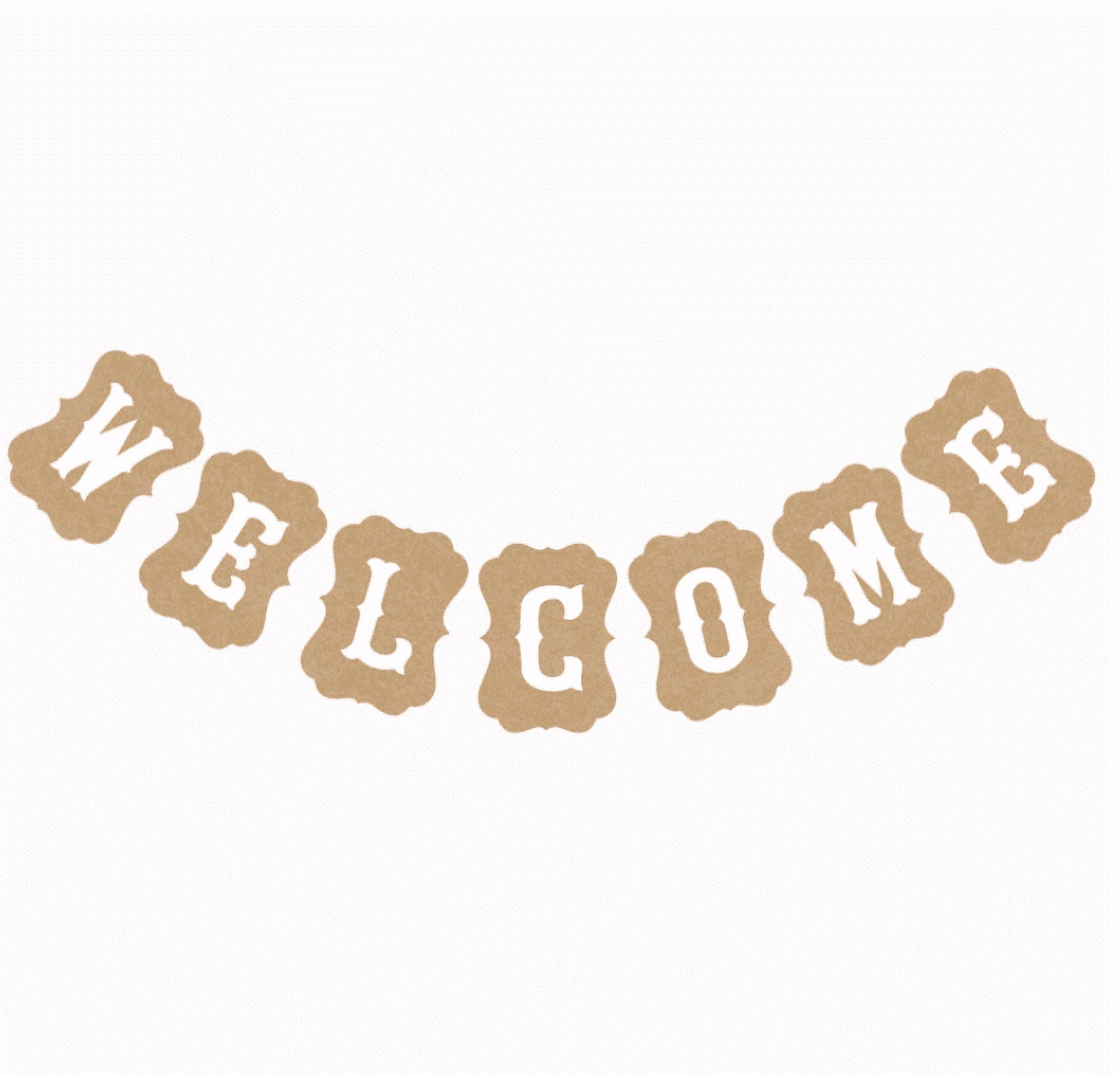 Welcome Banner Sign- Large, Welcome Home Banner | Great for Welcome ...