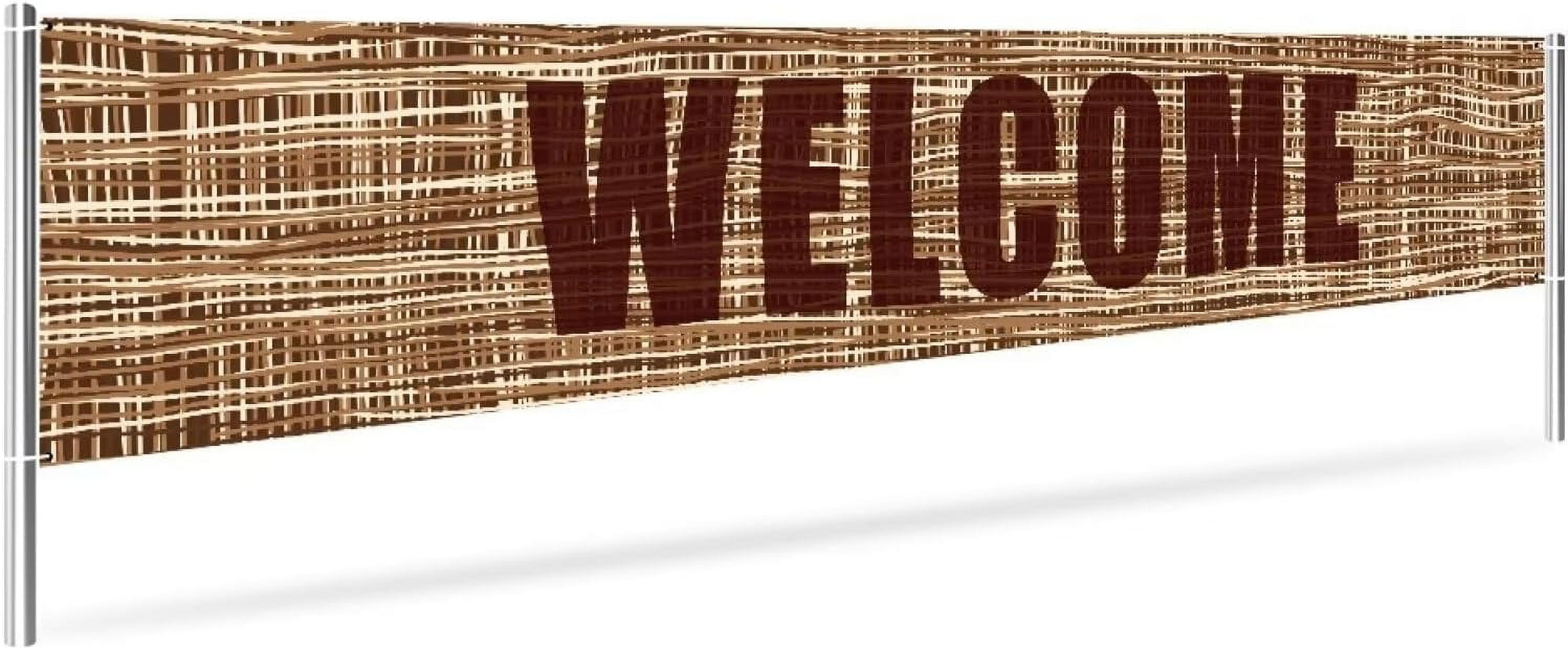 Welcome Banner for Office New Hire,Holiday Party Banner Decoration ...