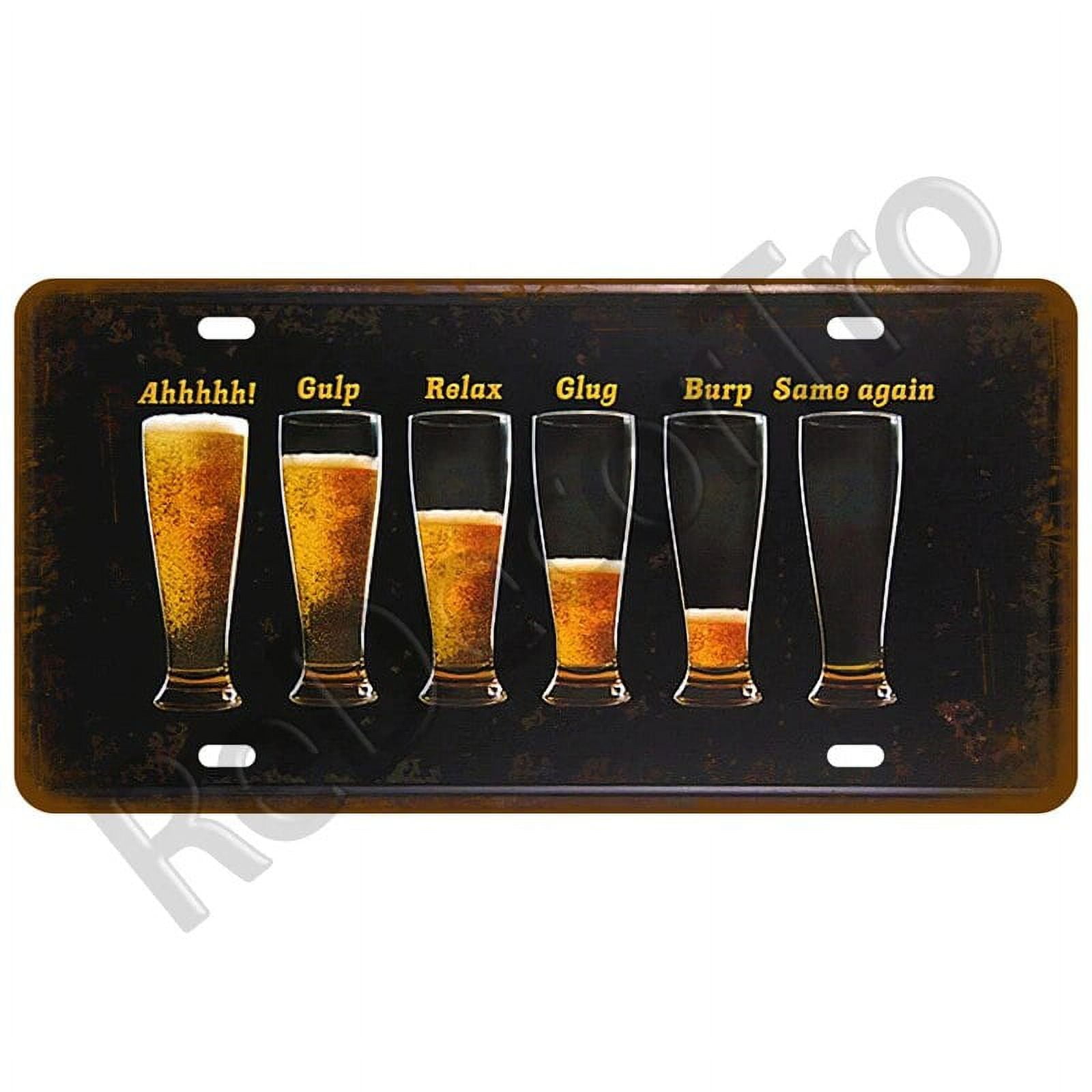 Welcome Beer ZCold Whiskey Metal Sign Bar Pub Cafe Wall Decor Retro ...