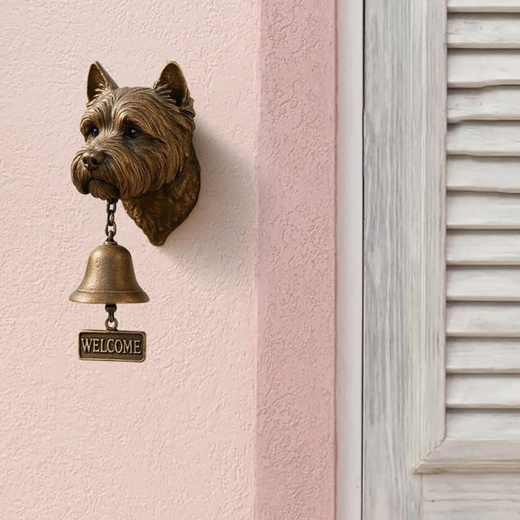Westie Welcome Doorbell With Chiming Sound Porch Door Garden Decoration ...
