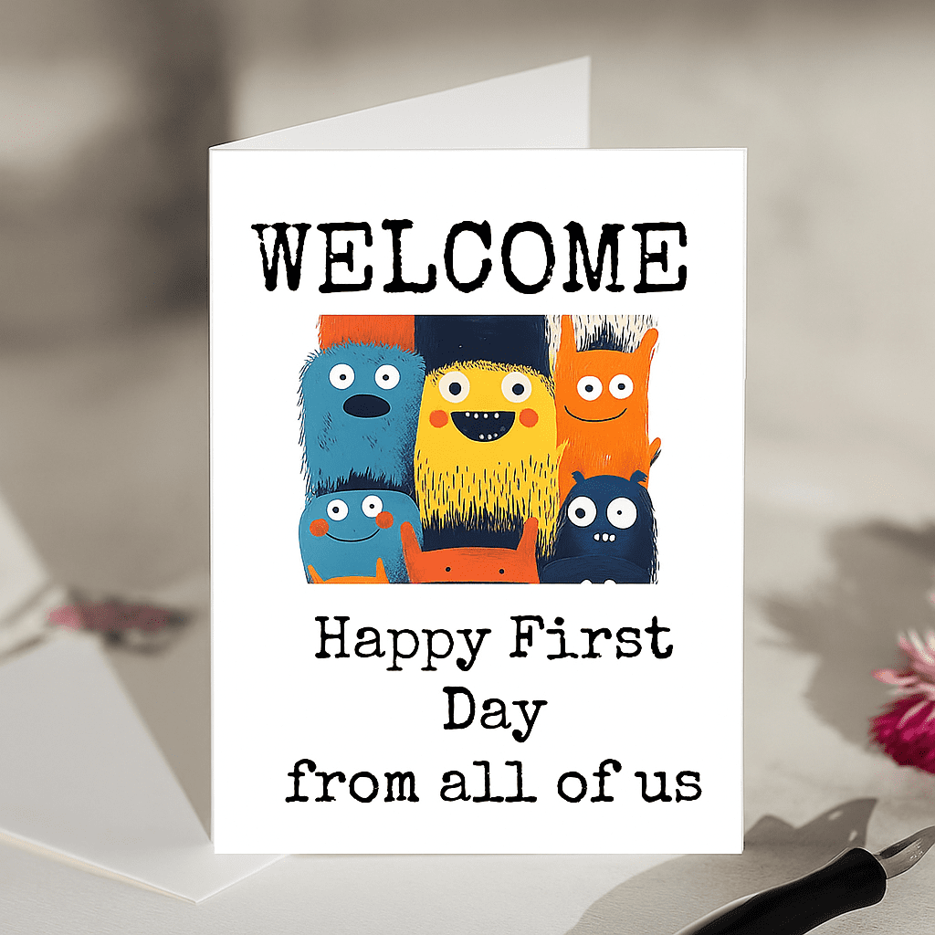 Welcome Card for New Classmates – Happy First Day Card featuring ...