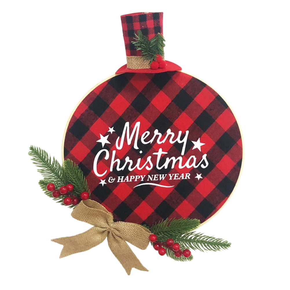 Welcome Christmas Wreaths Sign Wood Plaque Sign Farmhouse Wreaths ...