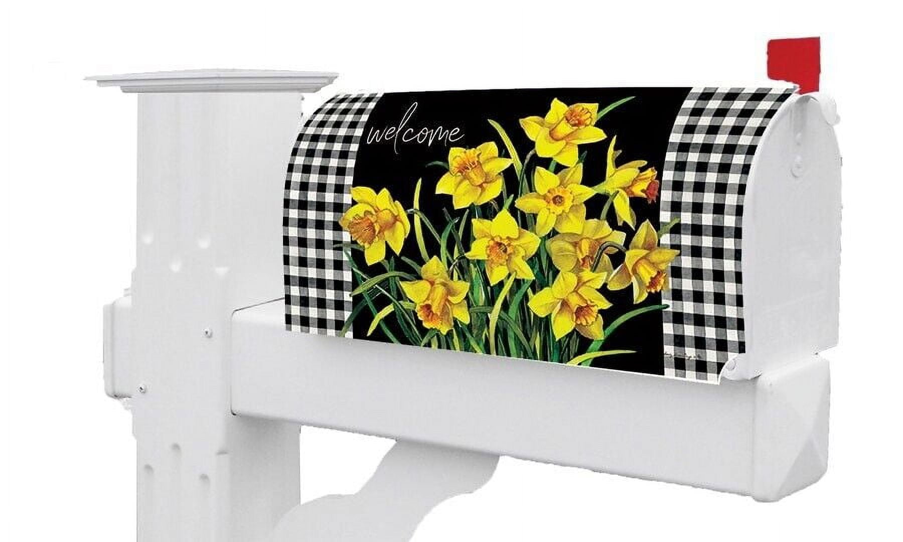 Daffodil Check 5363MM Mailbox Makeover - Walmart.com