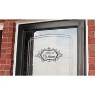 VWAQ Hello Front Door Decal Welcoming Home Decor Vinyl Sticker ...