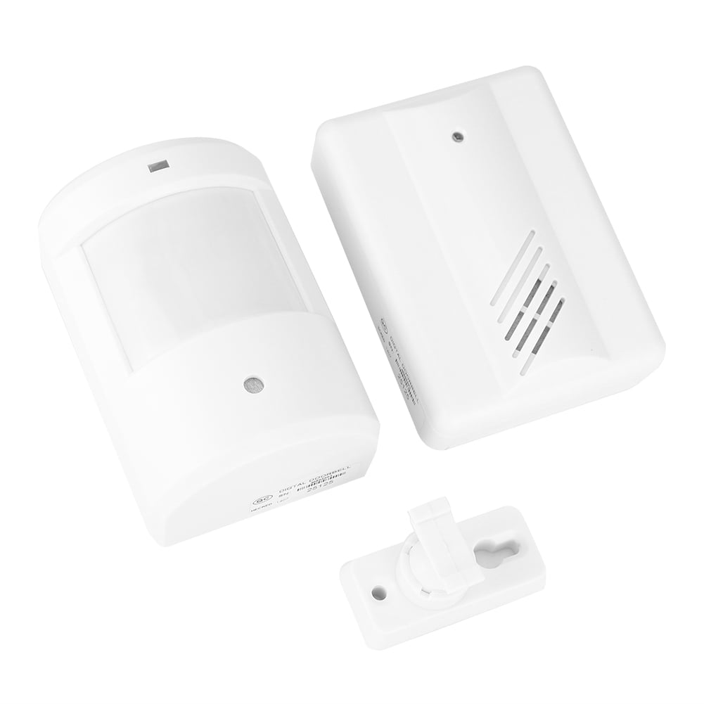 Welcome Doorbell Alarm IR Infrared Sensor Detector Door Bell Entry ...