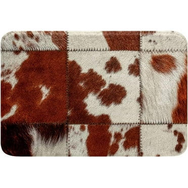 Lochas Faux Cowhide Rug Cow Print Area Rug for Bedroom Living Room Home ...