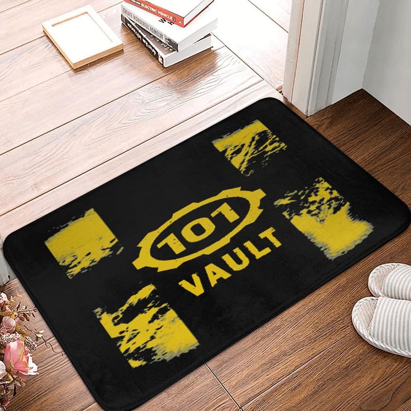 Welcome Doormat Fallout Game Mat Worn Vault 101 Balcony Indoor Outdoor ...