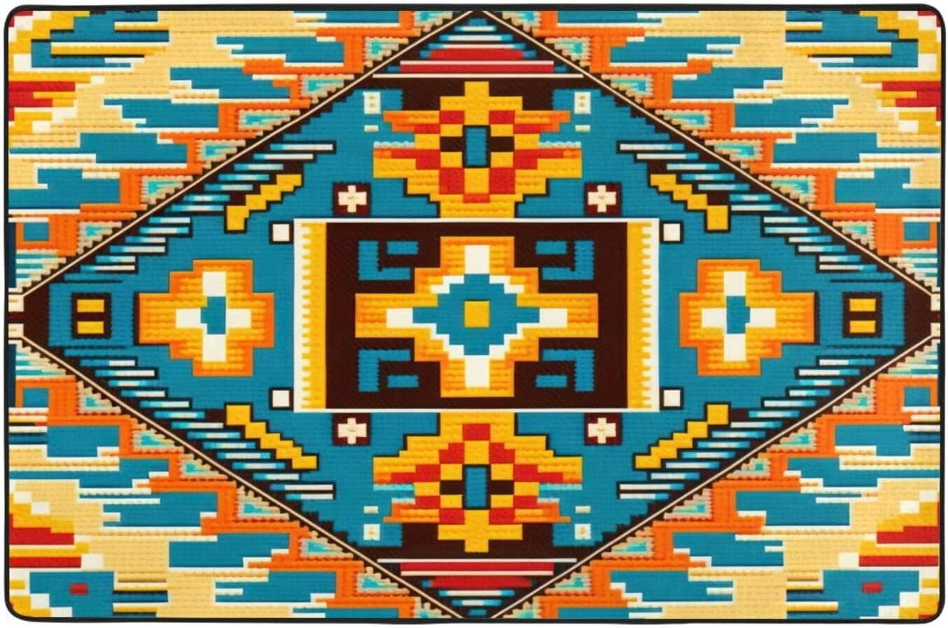 Welcome Doormat Native Southwest American Indoor Outdoor Entrance Door ...