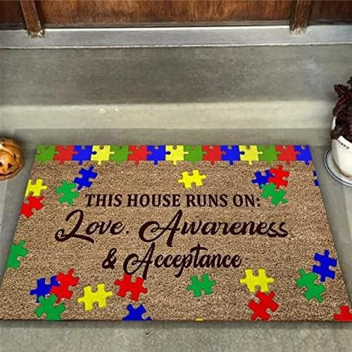 Welcome Doormat Print Welcome Funny Doormat Non Slip Washable Rugs ...