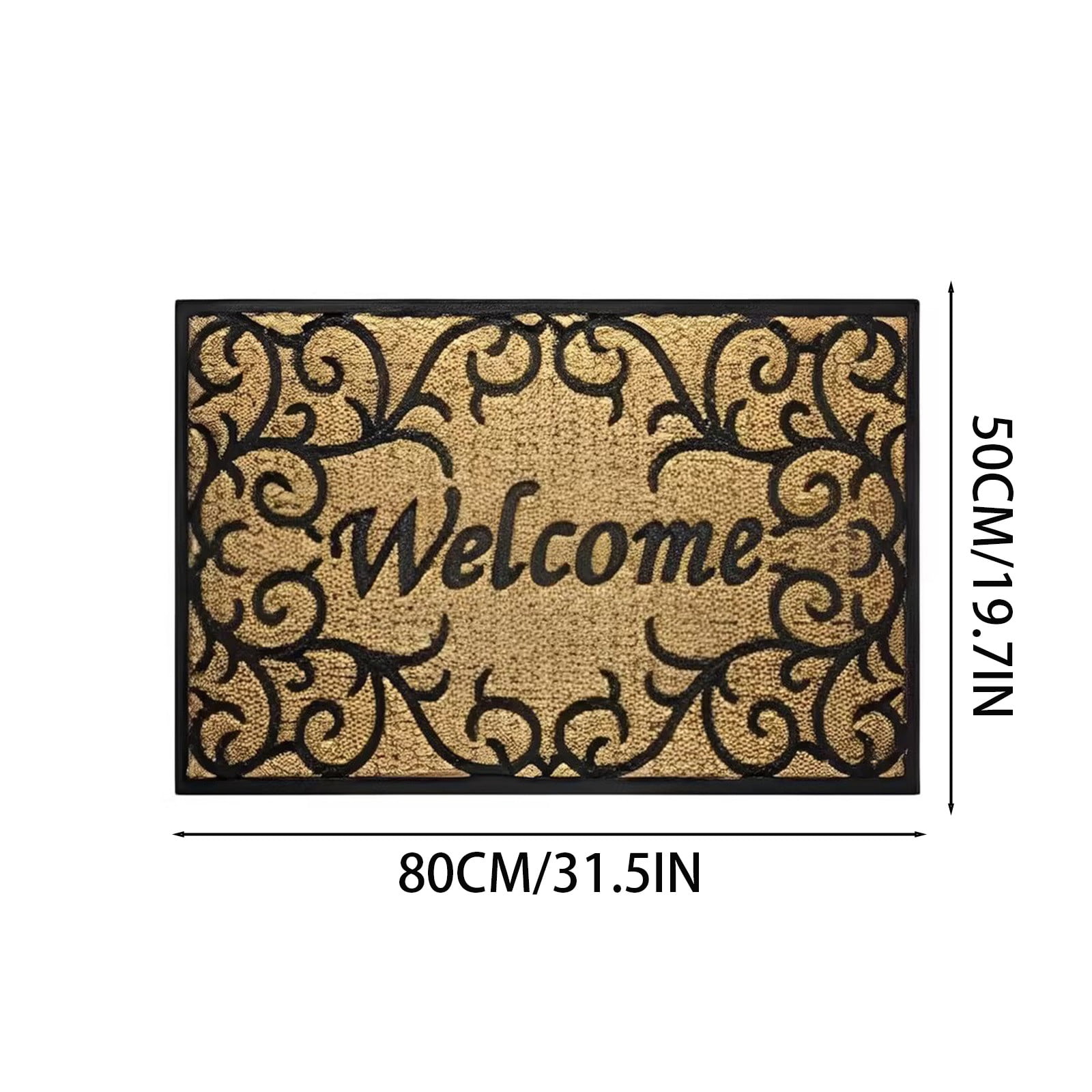 Welcome Doormat In Summer 31.5x19.7 Inches, Outdoor Welcome Home Front ...