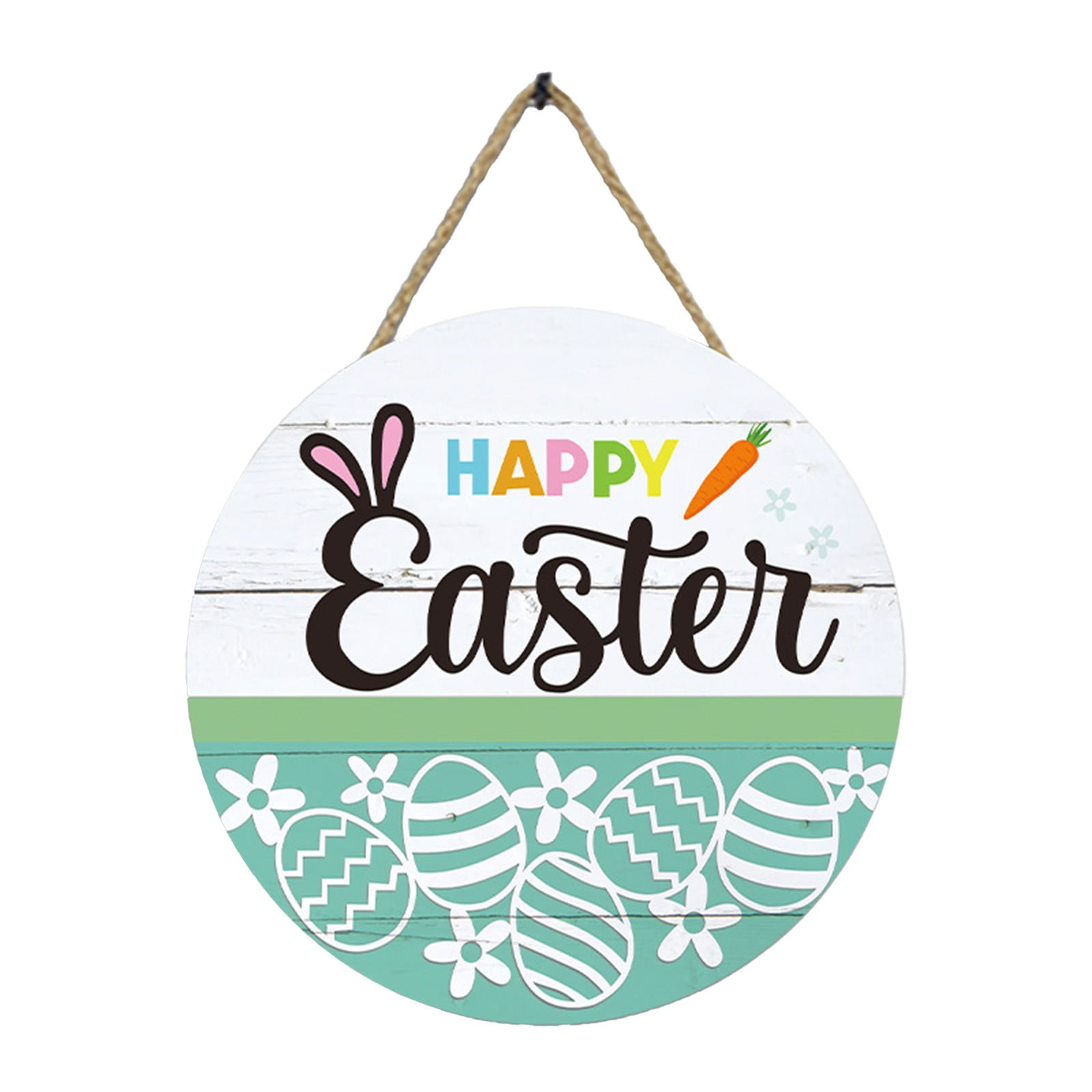Welcome Easter Squirrel Front Door Sign, Easter Eggs Wood Door Hanger ...