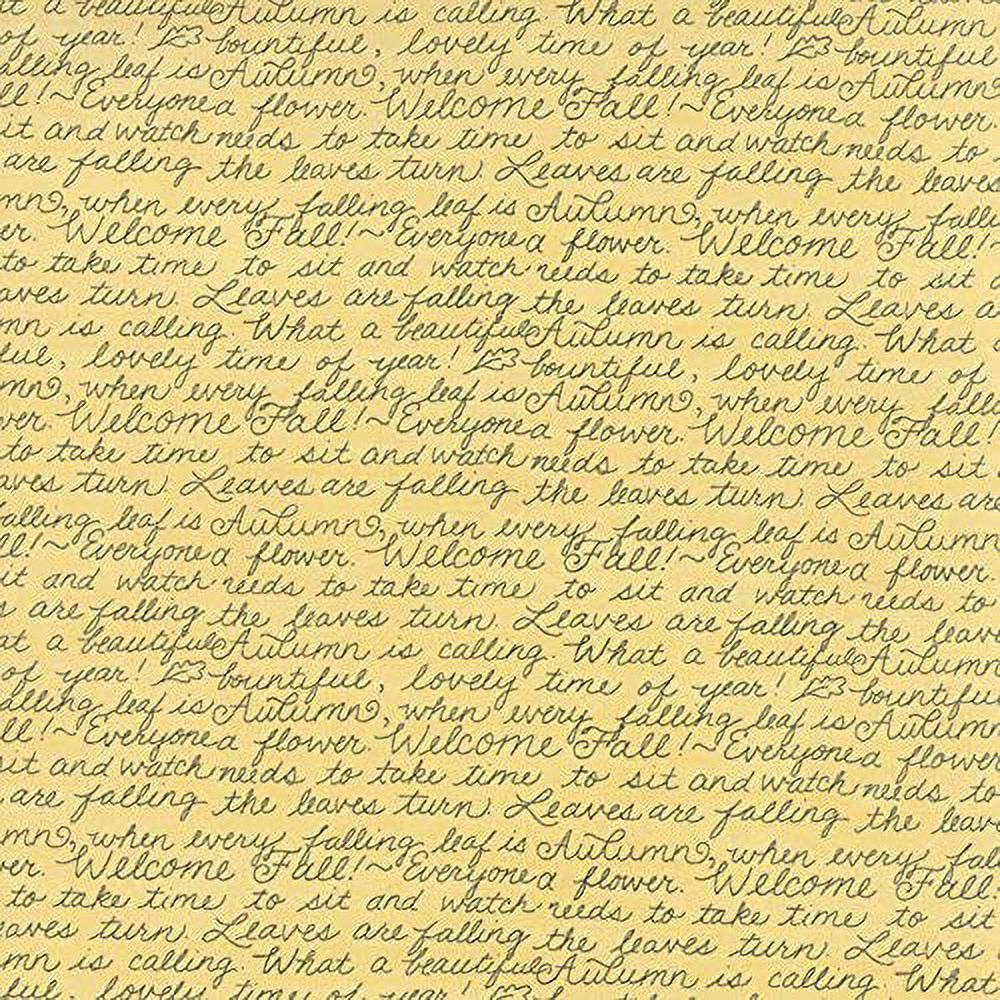 Welcome Fall - Cream Yellow - Deb Strain - Moda - 752106273047-19772 12 ...