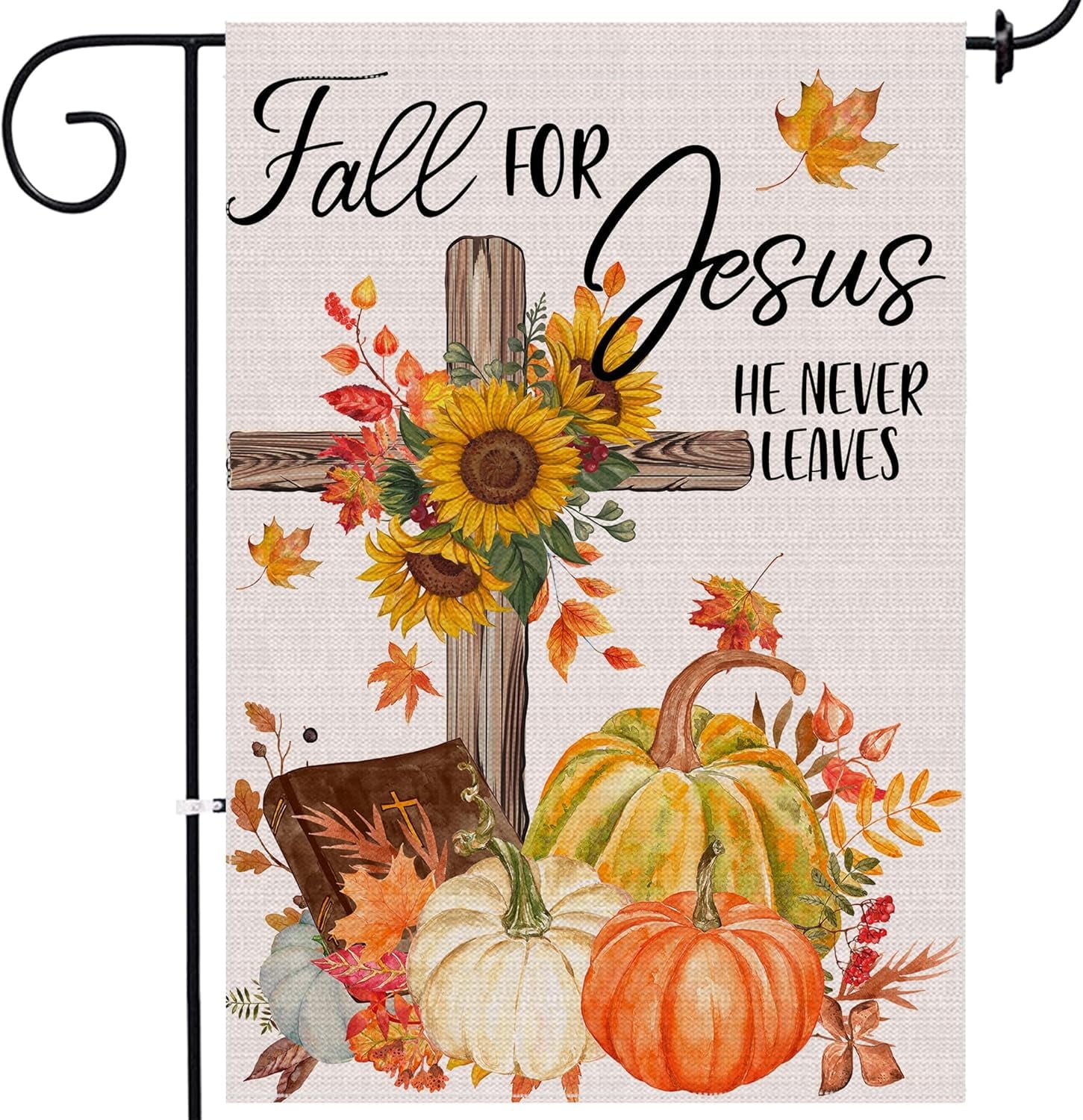 Welcome Fall Garden Flag,Fall Yard Flags,Fall Garden Flag 12x18 Double ...