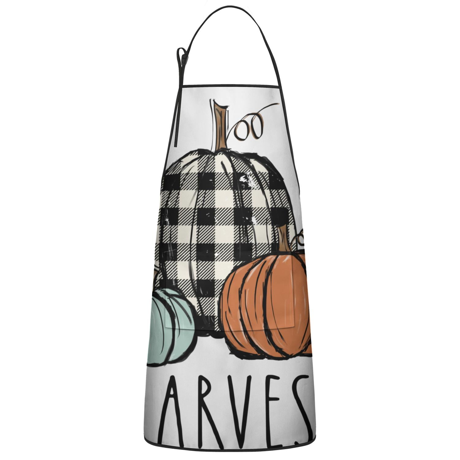 Welcome Fall Harvest Apron with Pocket Extra Long Aprons Waterproof Bib ...