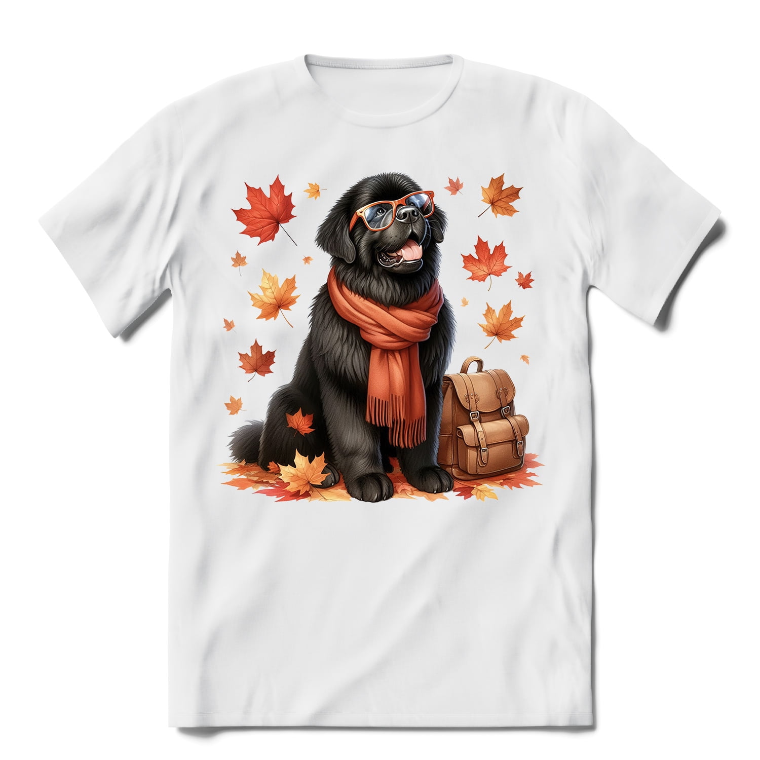 Welcome Fall Newfoundland Enjoys School Time Autumn Fall Leaves Shirt T ...