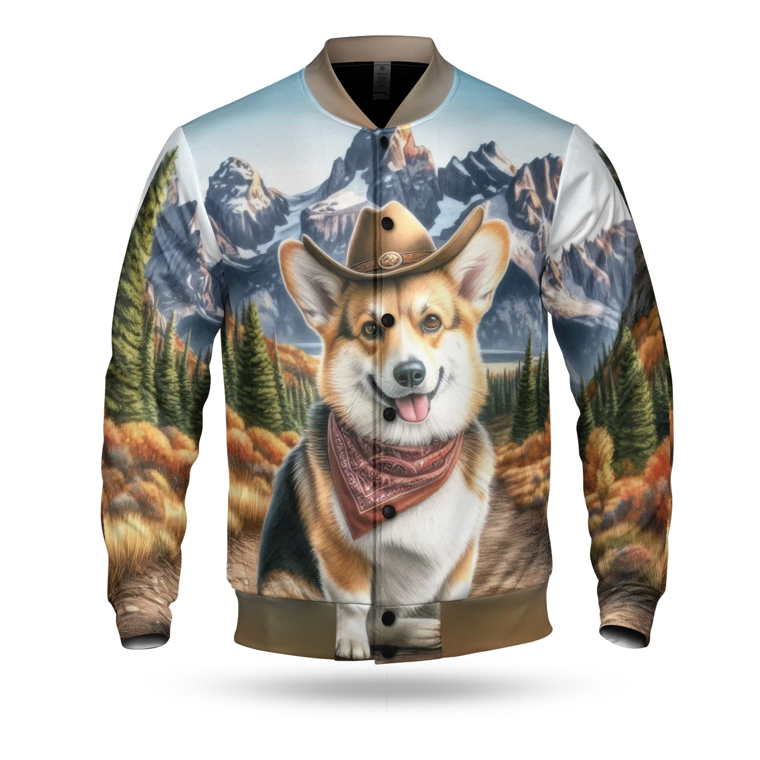 Welcome Fall Western Cowboy Corgi Enjoys Majestic Autumn All Over Print ...