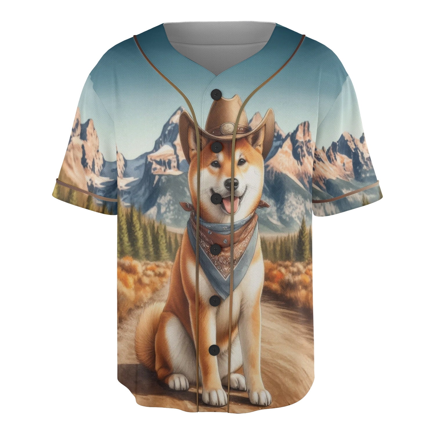 Welcome Fall Western Cowboy Shiba Inu Enjoys Majestic Autumn All Over ...