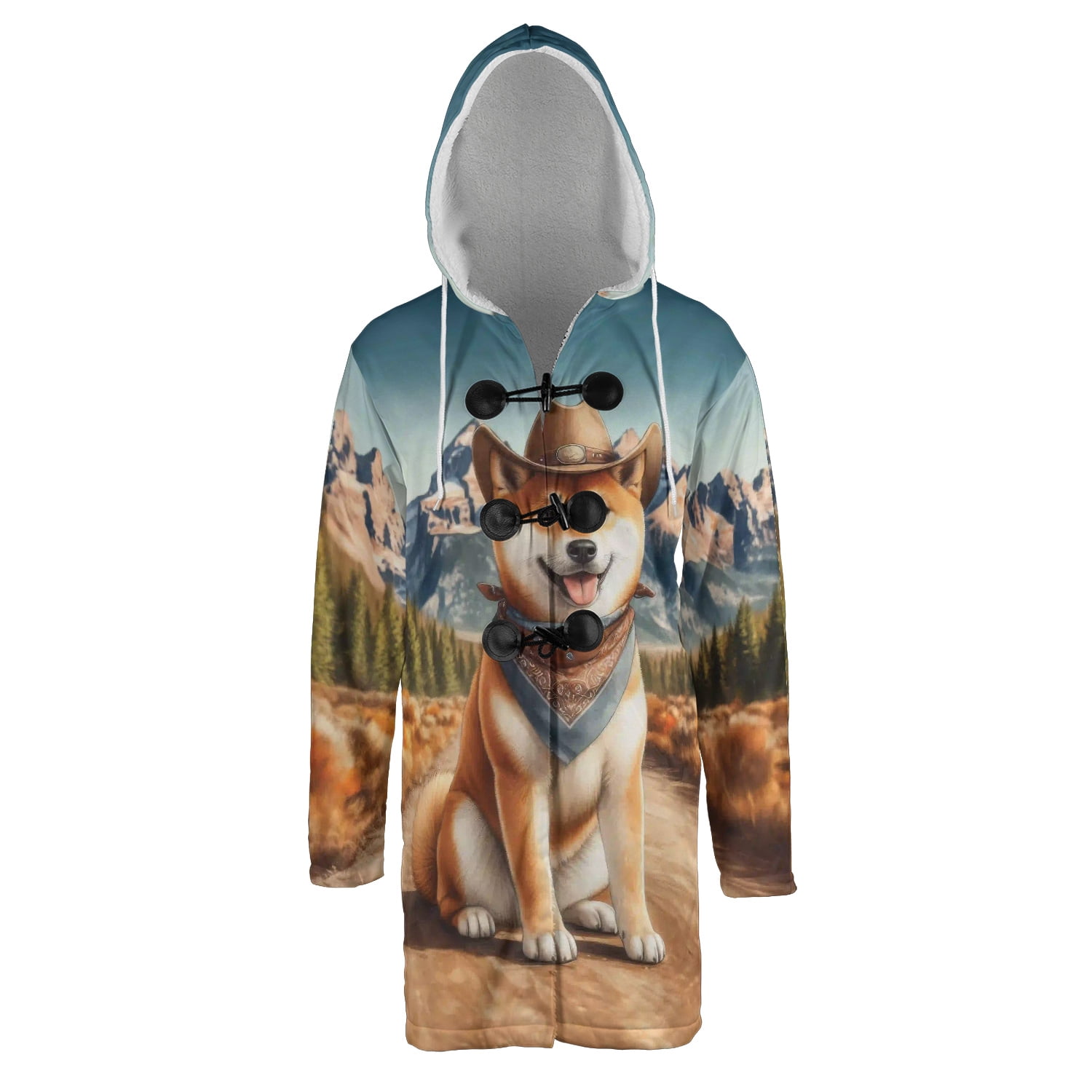 Welcome Fall Western Cowboy Shiba Inu Enjoys Majestic Autumn All Over ...