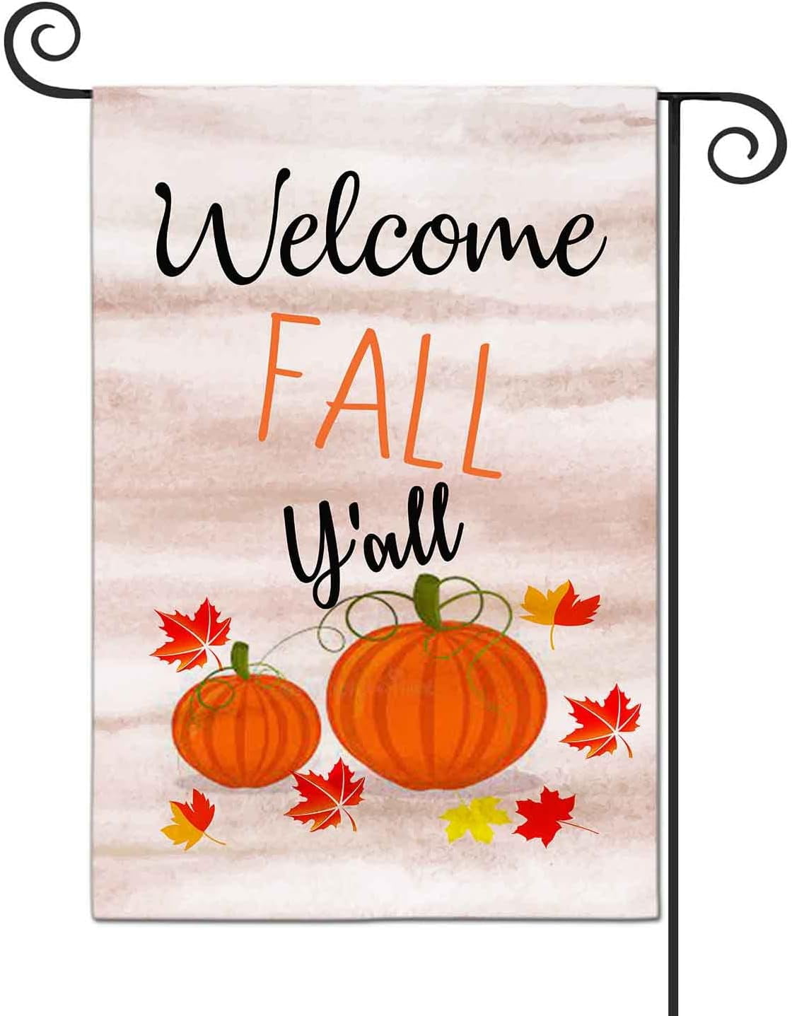 Welcome Fall Y'all Garden Flags Decorative Outdoor Flags Simple and ...