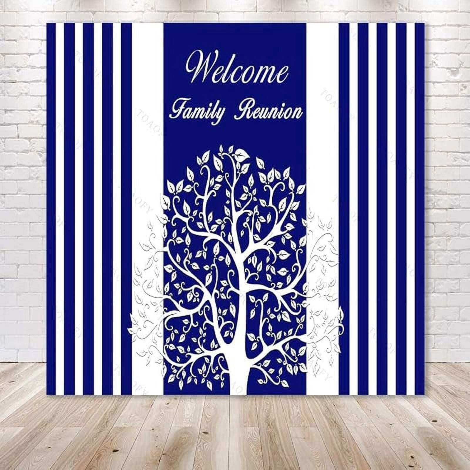 Welcome Family Reunion Backdrop for Photography Our Family Themes ...