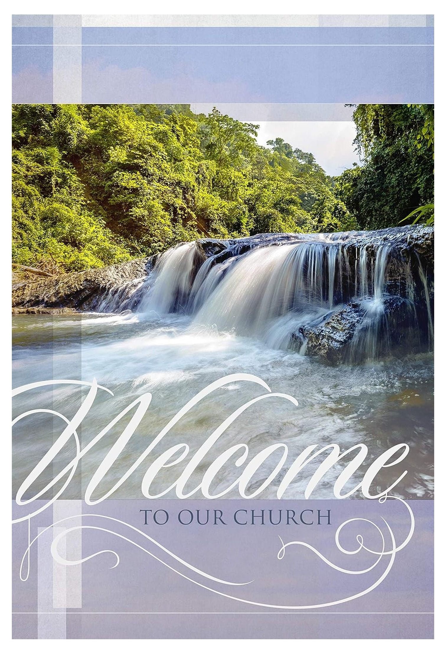 Welcome Folder: Welcome to Our Church (Package of 12) - Walmart.com