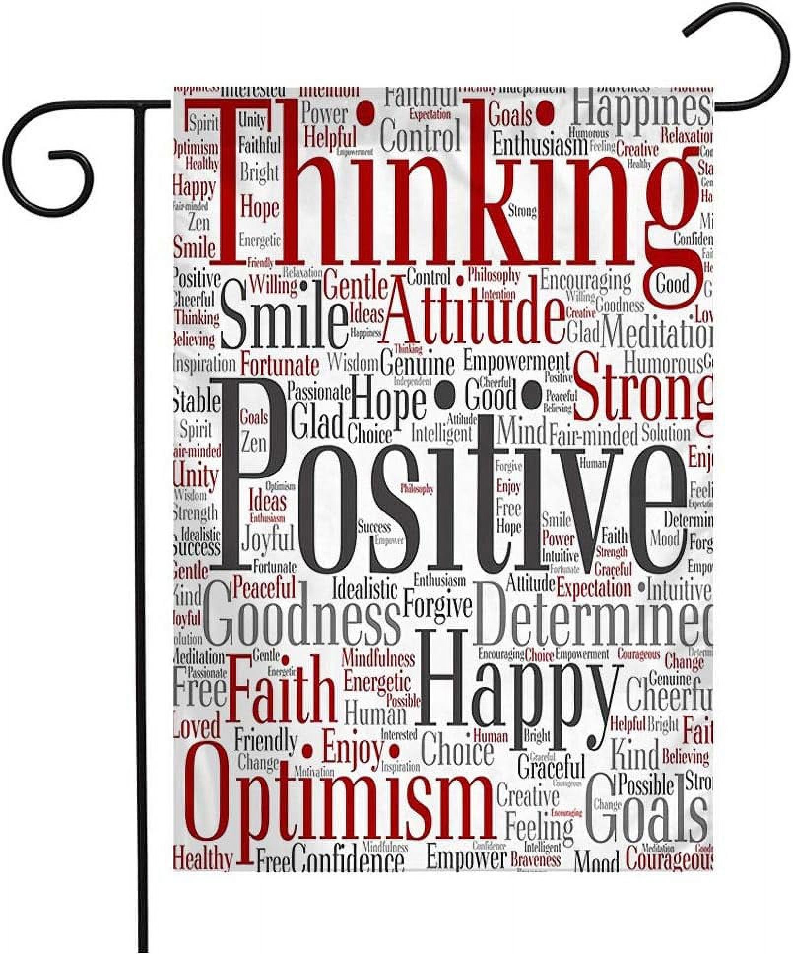 Welcome Garden Flag Concept Conceptual Positive Or Enthusiasm Thinking ...