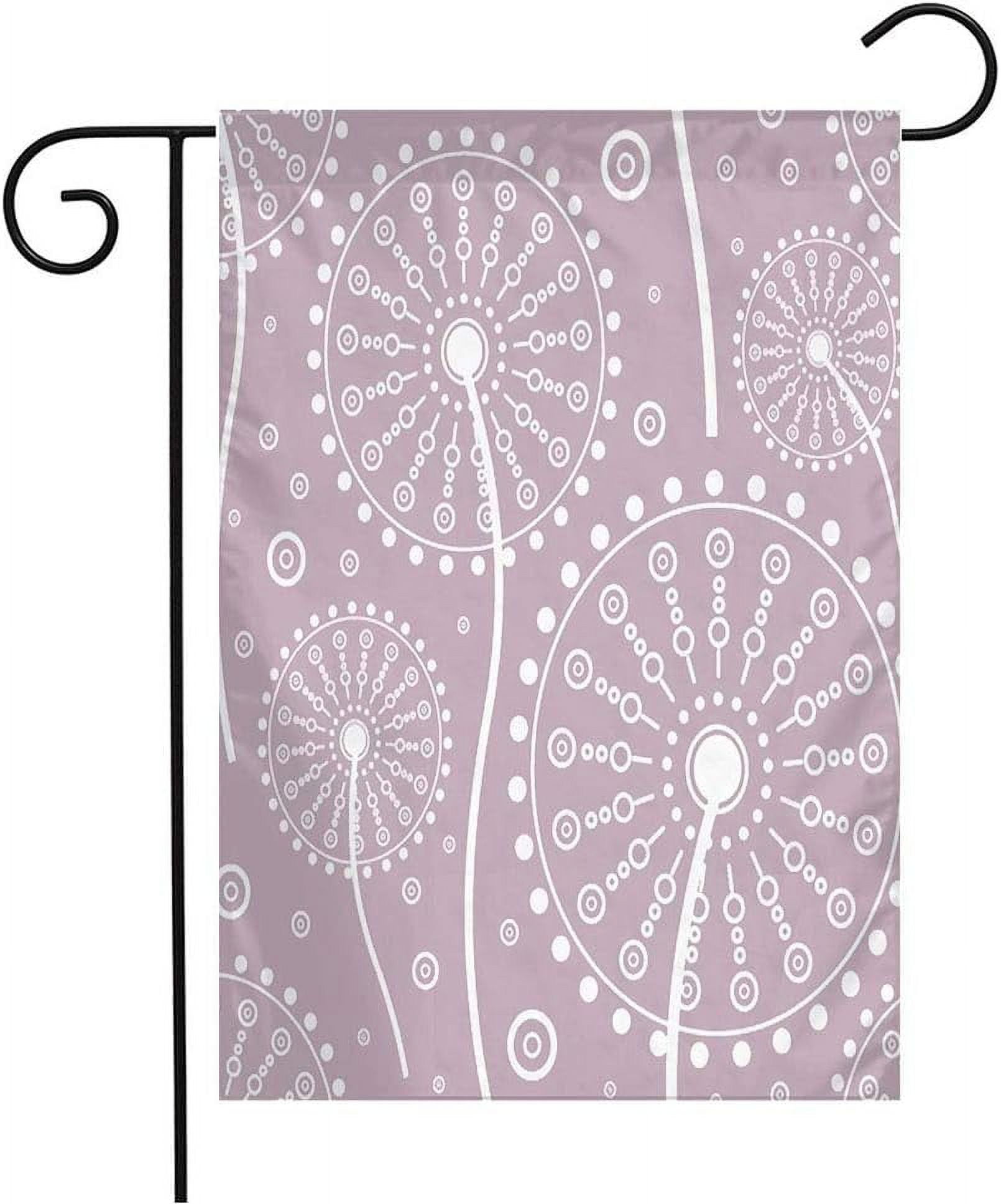 Welcome Garden Flag Repetition Muffled Abstract Flower Rose Bouquet ...