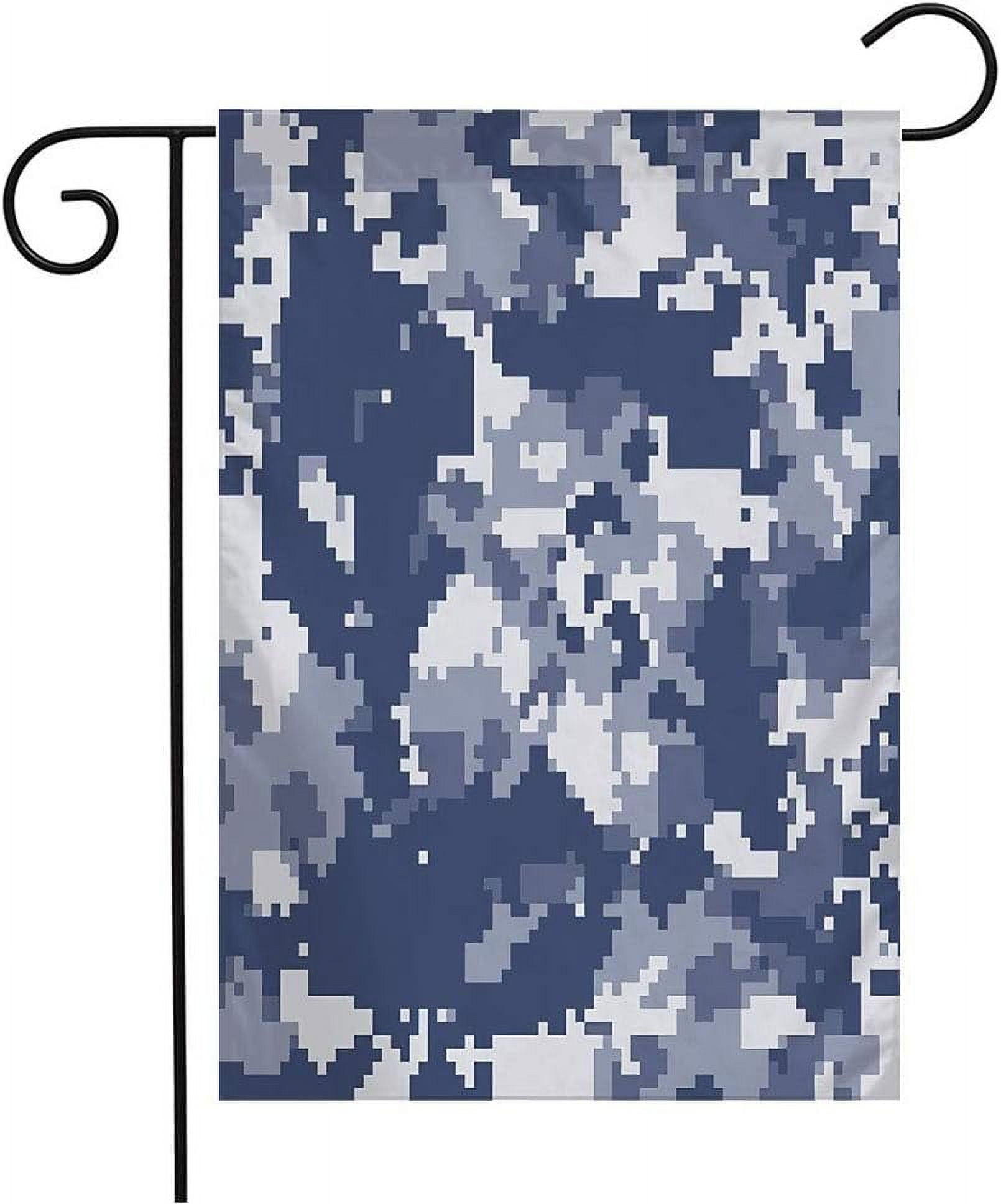 Welcome Garden Flag Urban Soldier Uniform Blue Digital Clothing Pixel ...