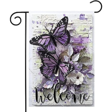 Toland Home Garden Bursting Floral Flower Flag Double Sided 28x40 Inch ...