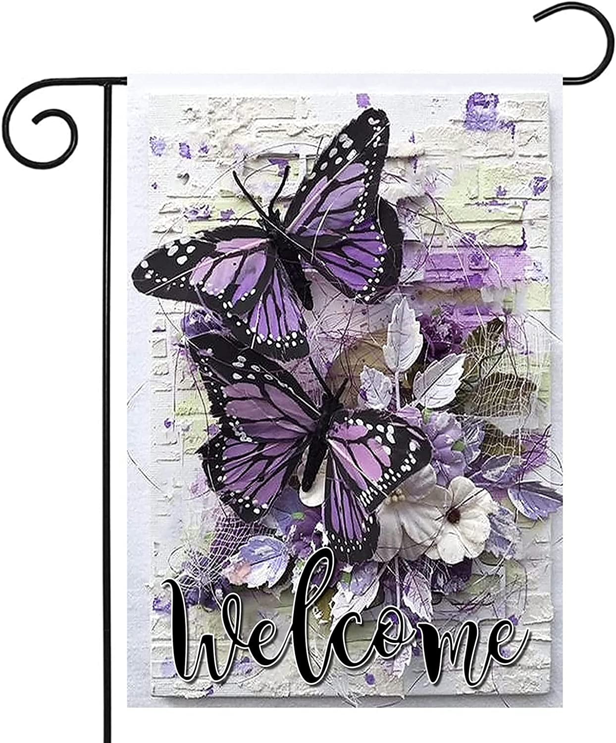 Welcome Garden Flags 12x18 Inch Double Sided,Yard Flags Spring Summer ...