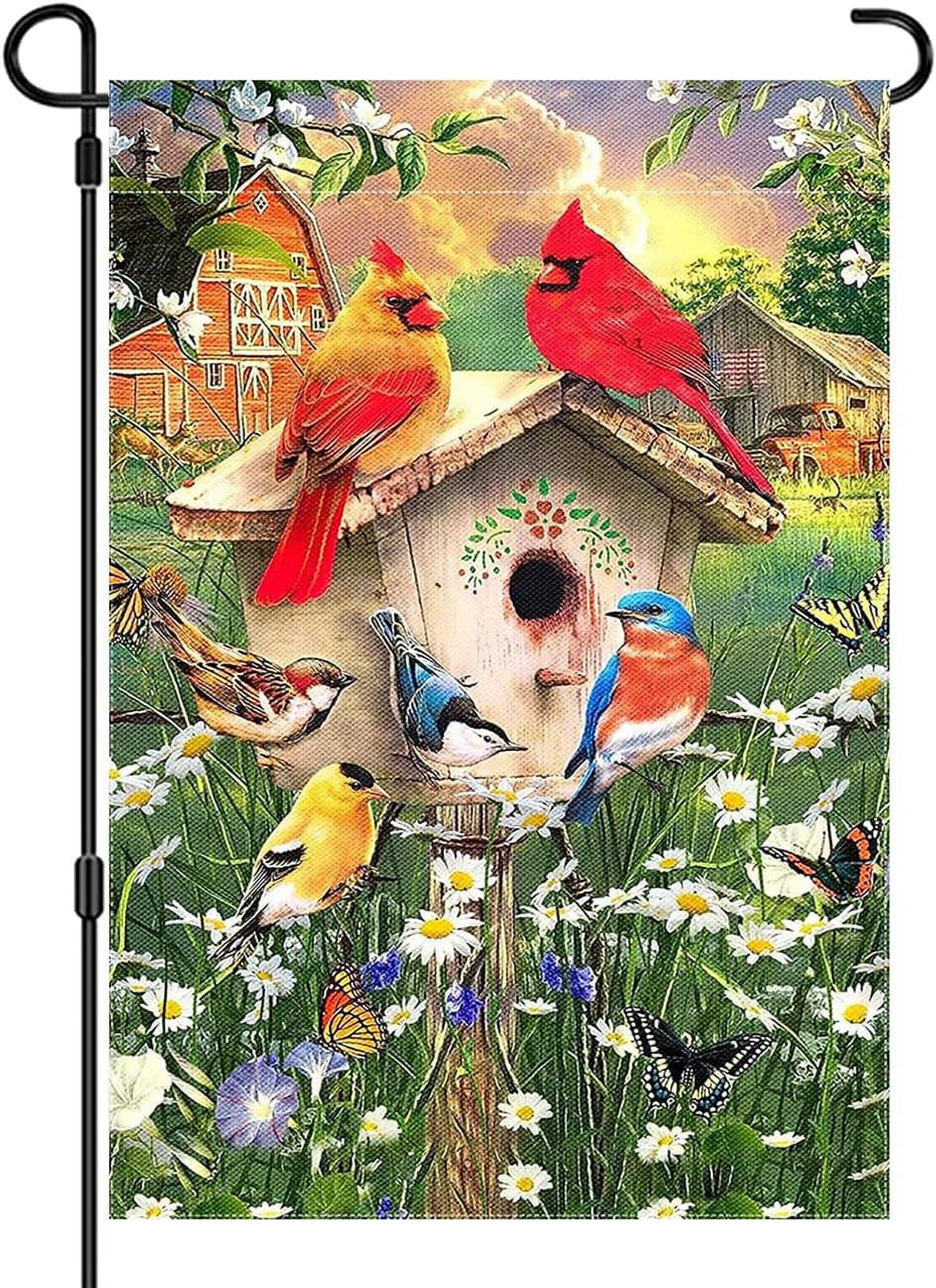 Welcome Garden Flags,Spring Garden Flags for Outside Spring Yard ...