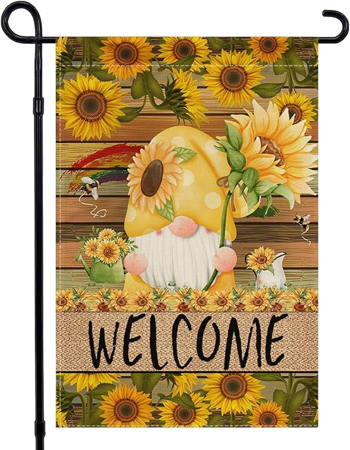 Welcome Garden Flags-Sunflower Garden Flag Summer Fall Flag, Sweet Home ...