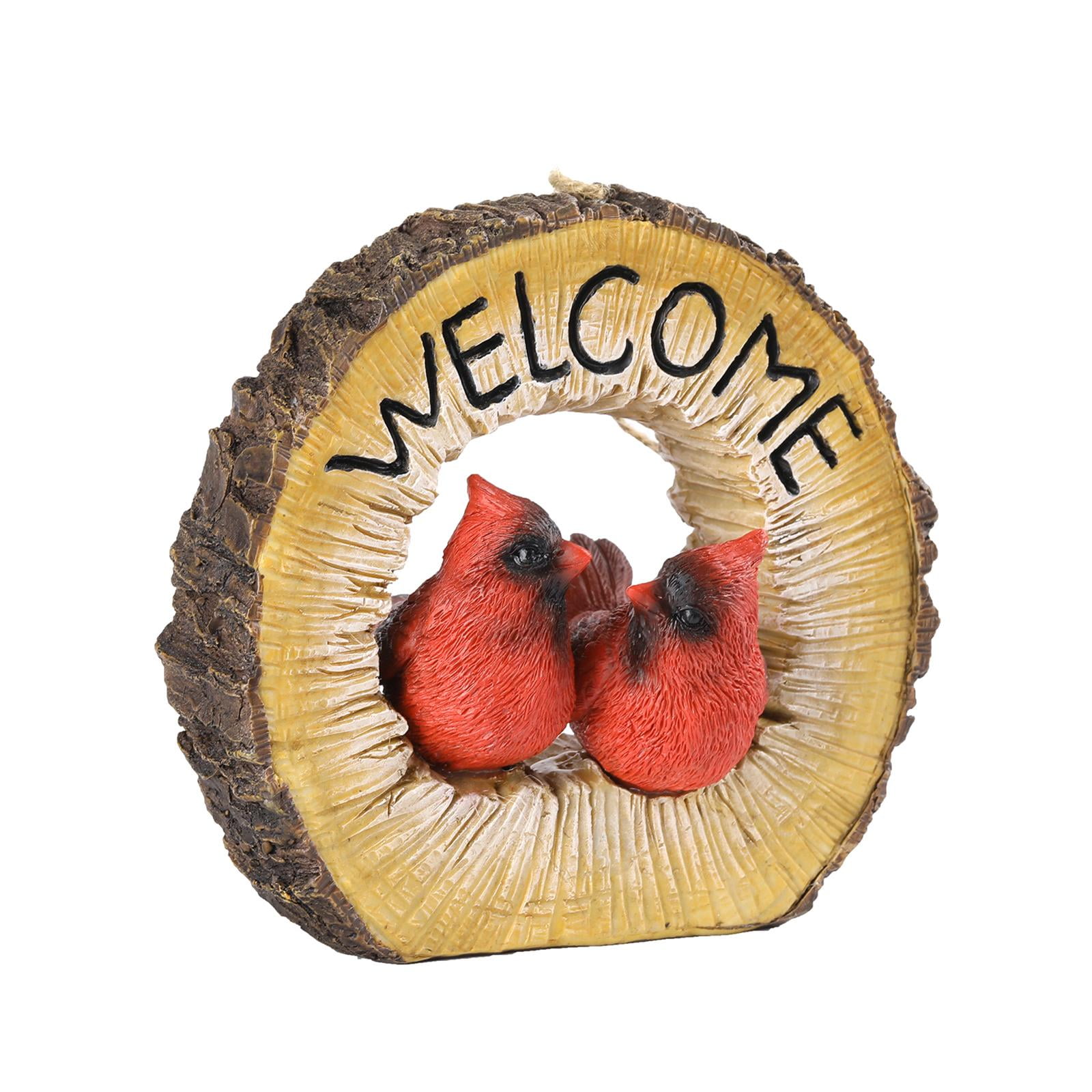 Welcome Garden Statues, Hanging Welcome Sign Home Decor Housewarming ...