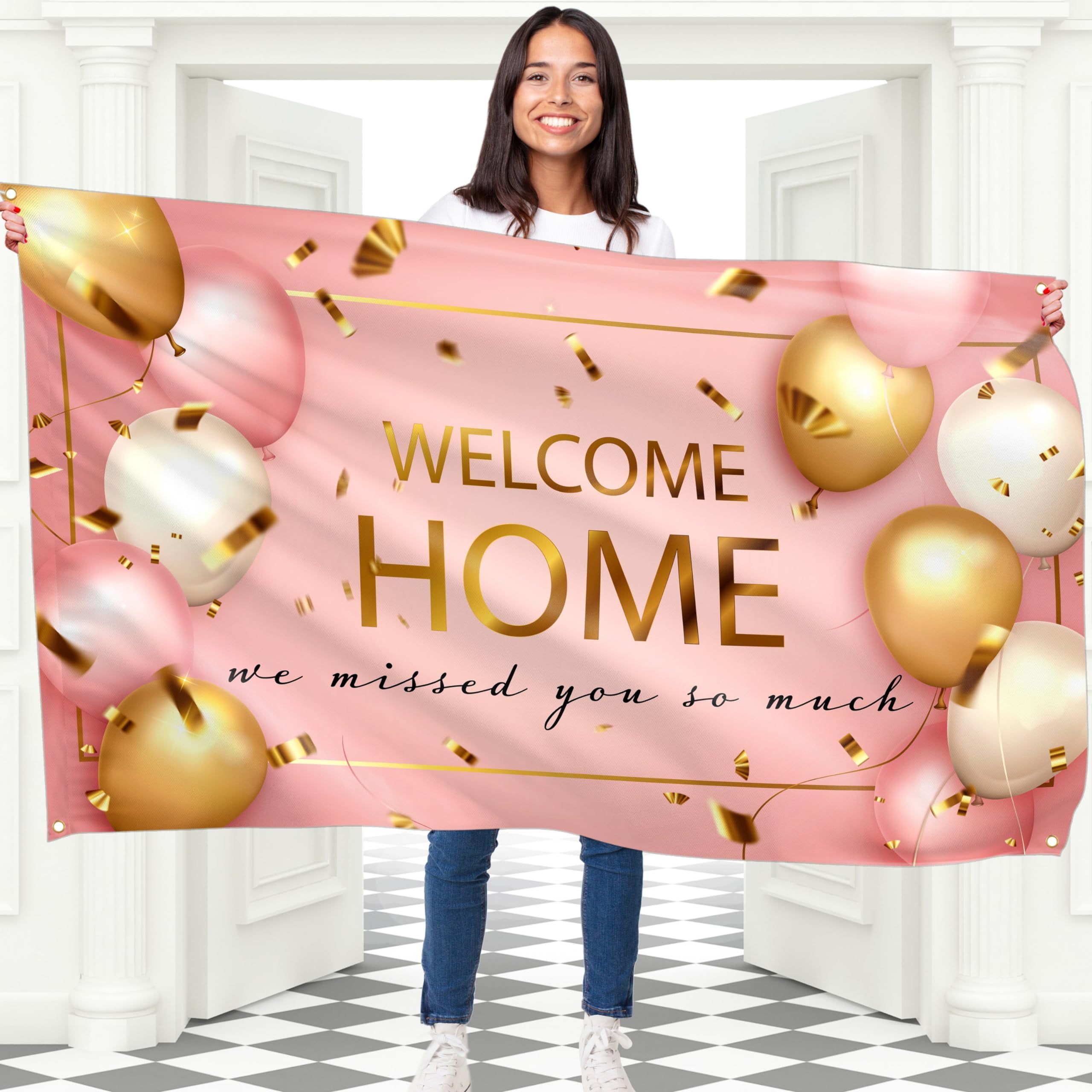 Welcome Home Banner - Welcome Home Decorations - Welcome Back Banner ...