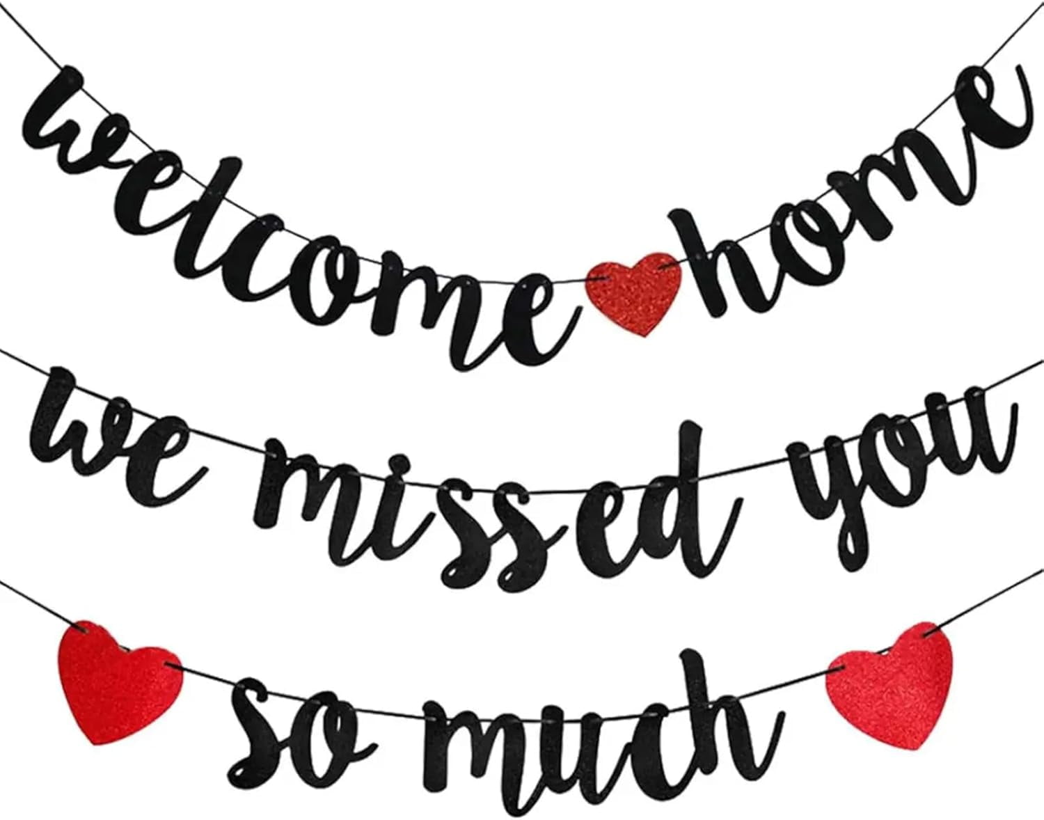 Welcome Home Banner Welcome Home Party Decorations We Will Miss You So ...