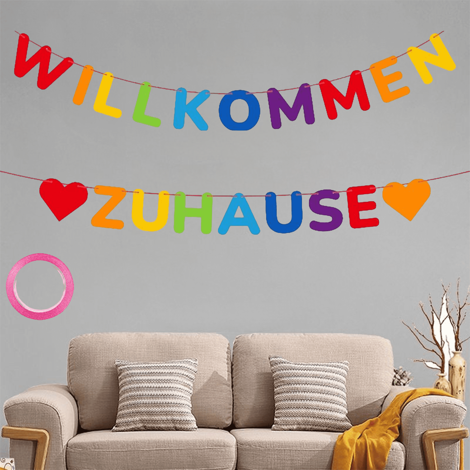 Welcome Home Decoration, Welcome Home Banner, Welcome Home Banner ...