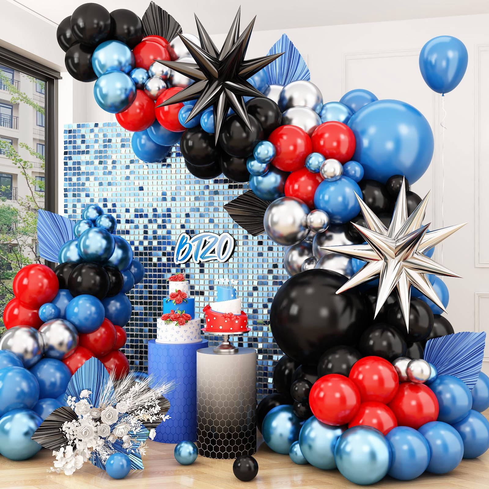 Welcome Home Decorations Navy SSF20 Blue Silver,Welcome Home Foil ...