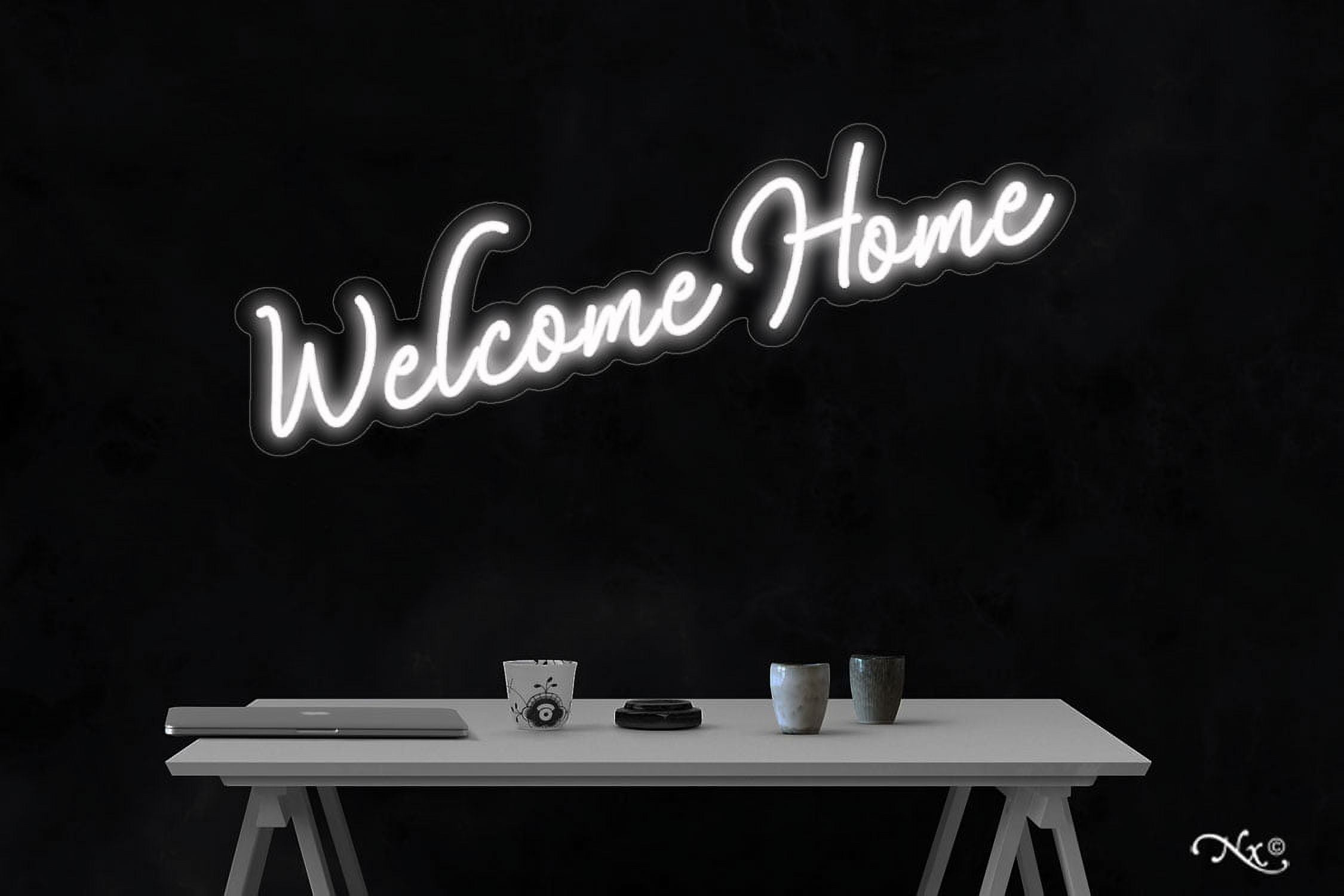Welcome Home-LED Neon Sign Made in USA - Walmart.com