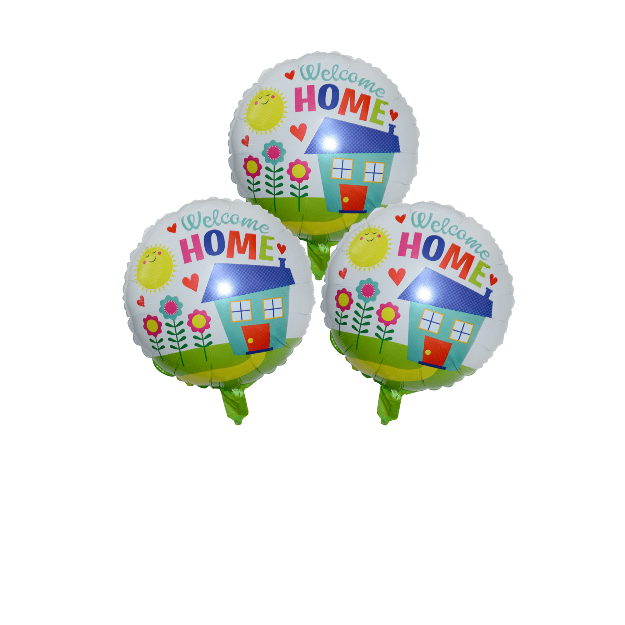 Welcome Home Mylar Balloon Set – 3 Pack Foil Balloons for Welcome Home ...