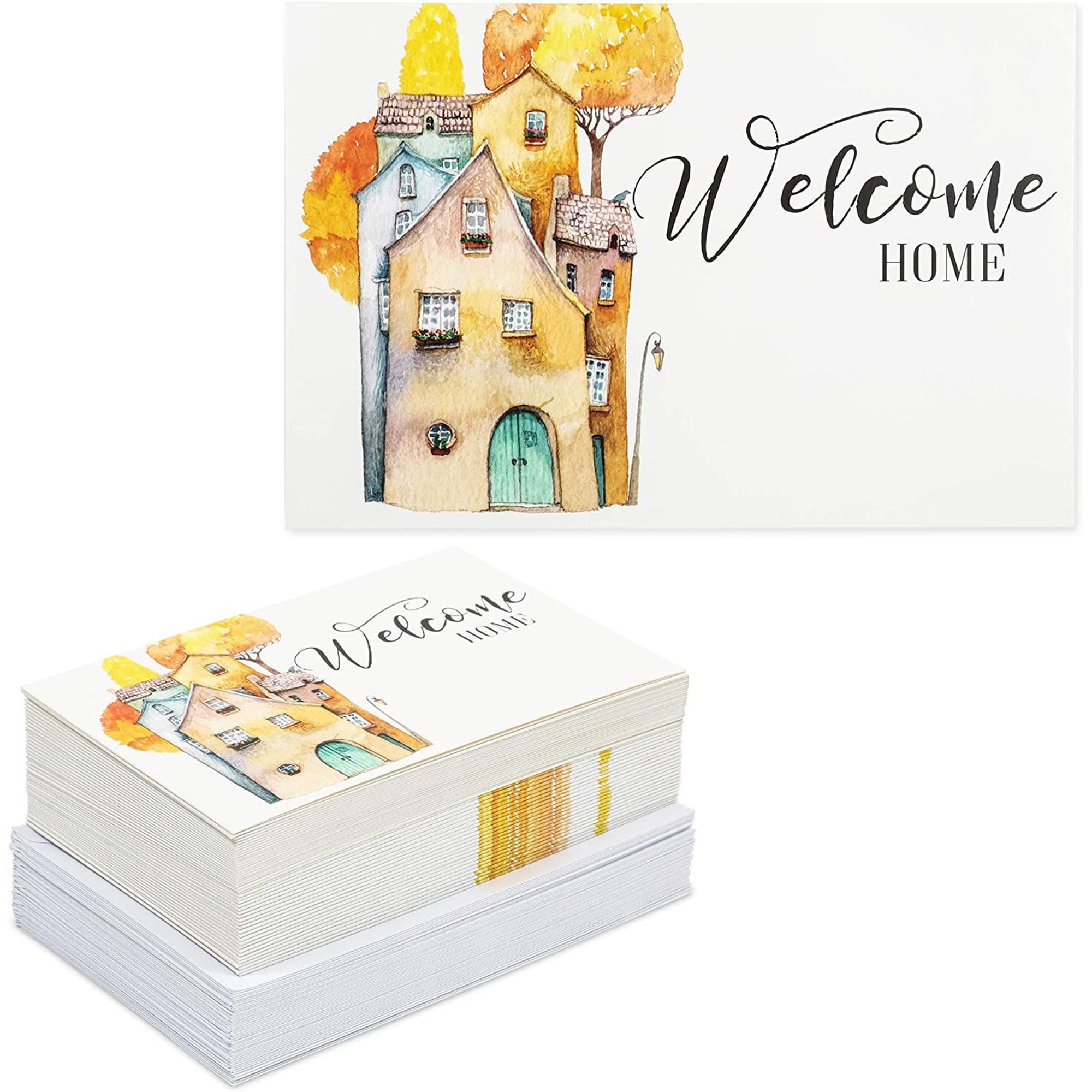 Welcome Home Real Estate Cards, Realtor Greeting Cards (4 x 6 In, 48 ...