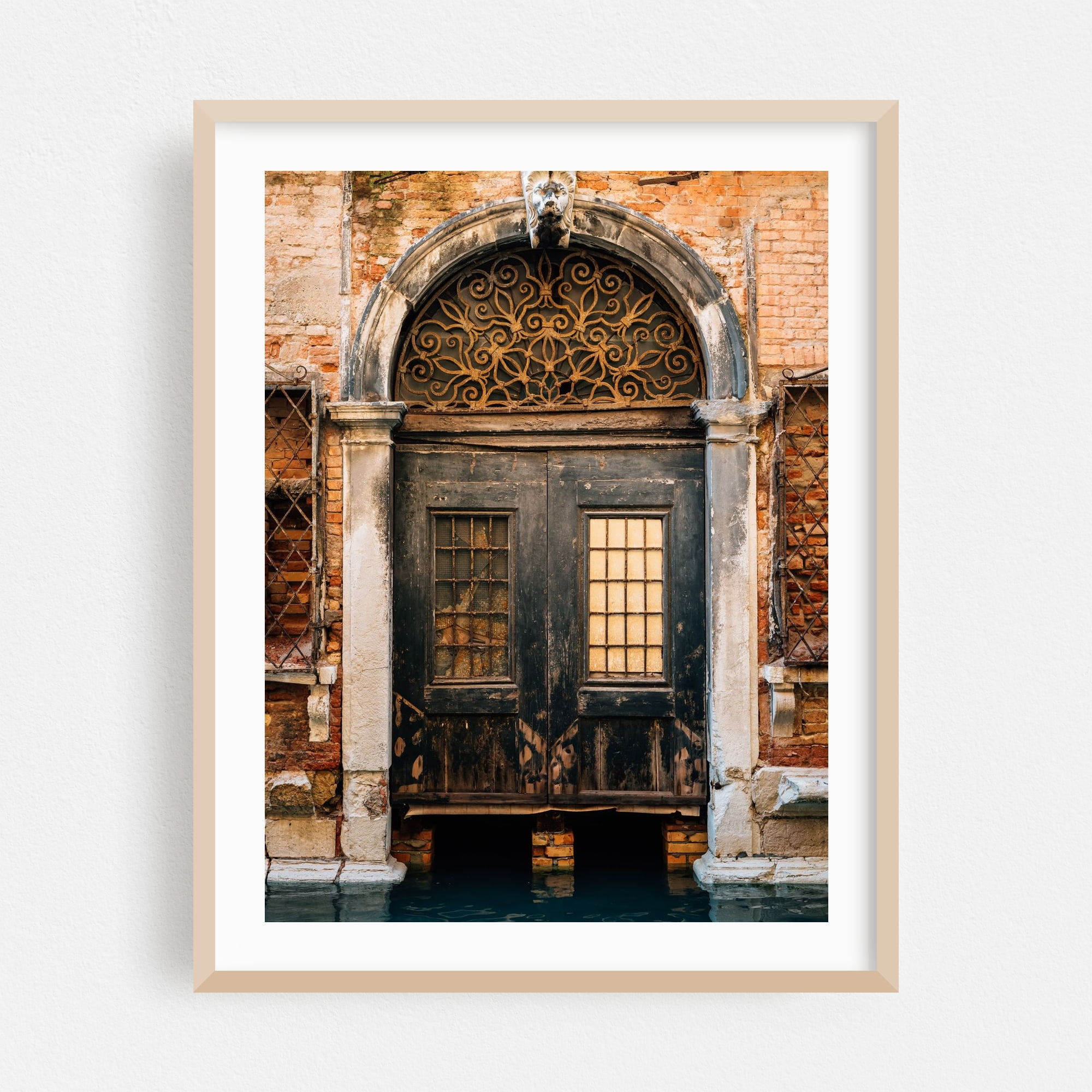 Welcome Home - Venice Veneto Italy Photography Oak Framed Wall Art ...