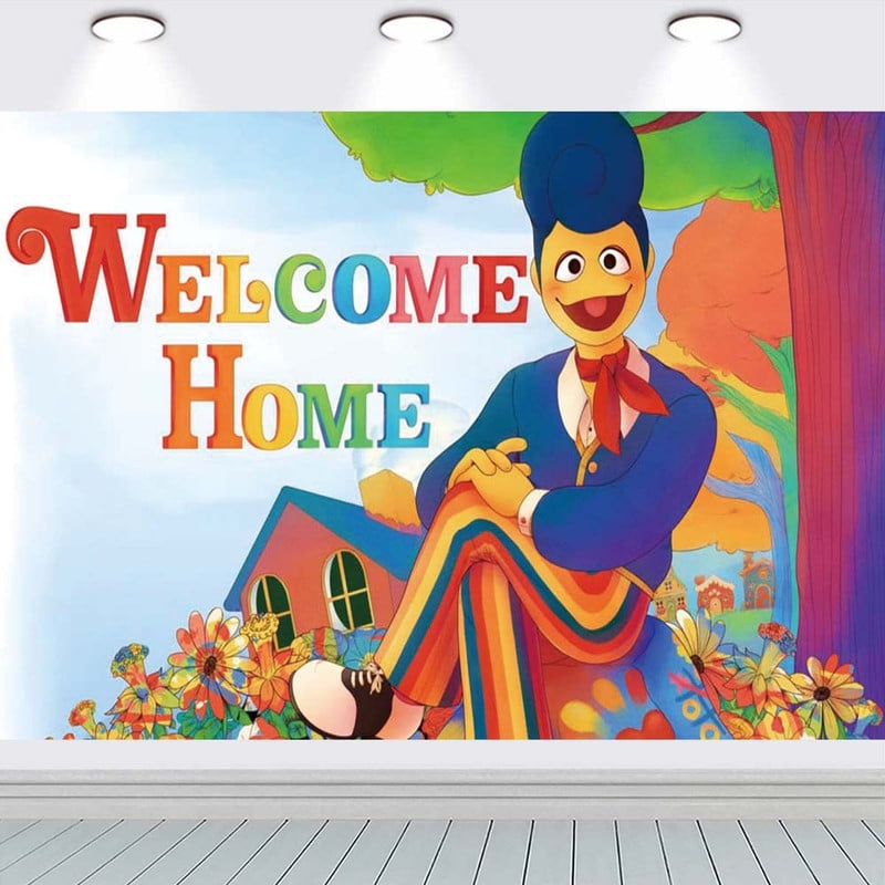 Welcome Home Wally Darling Birthday Party Supplies Banner Backdrop ...