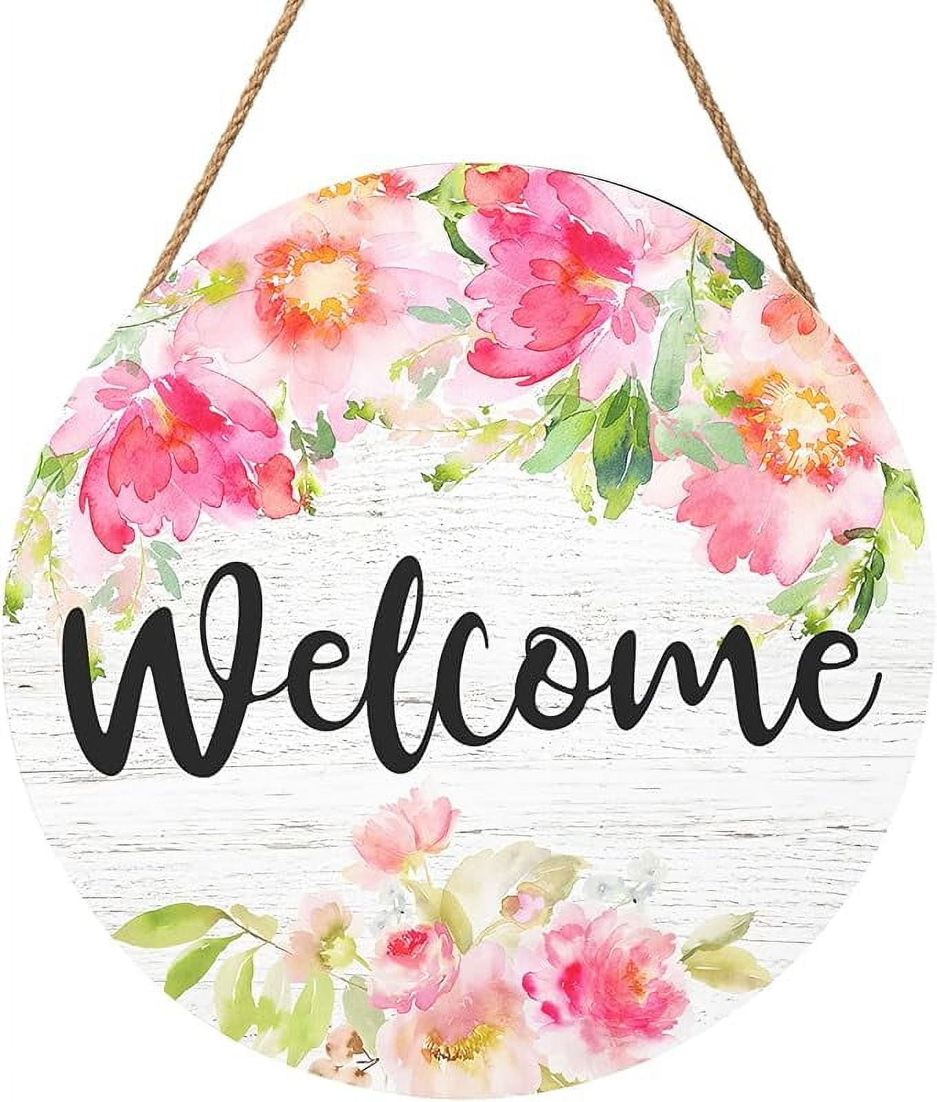 Welcome Hope You Like Dogs Wooden Door Sign, Puppy Wooden Welcome Sign ...