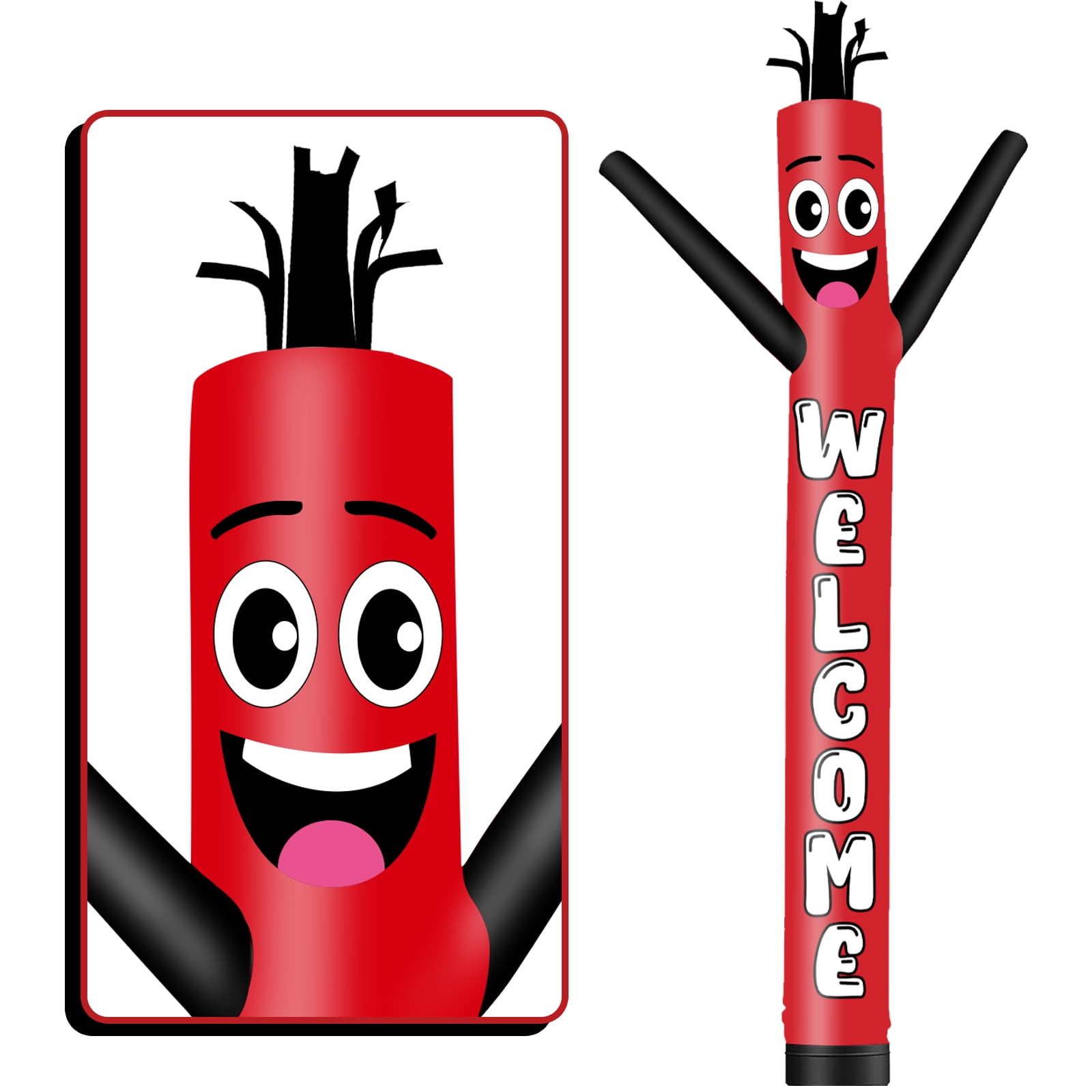 Welcome Inflatable Tube Man (9''Diameter) Wacky Wavy Dancing Guy for ...